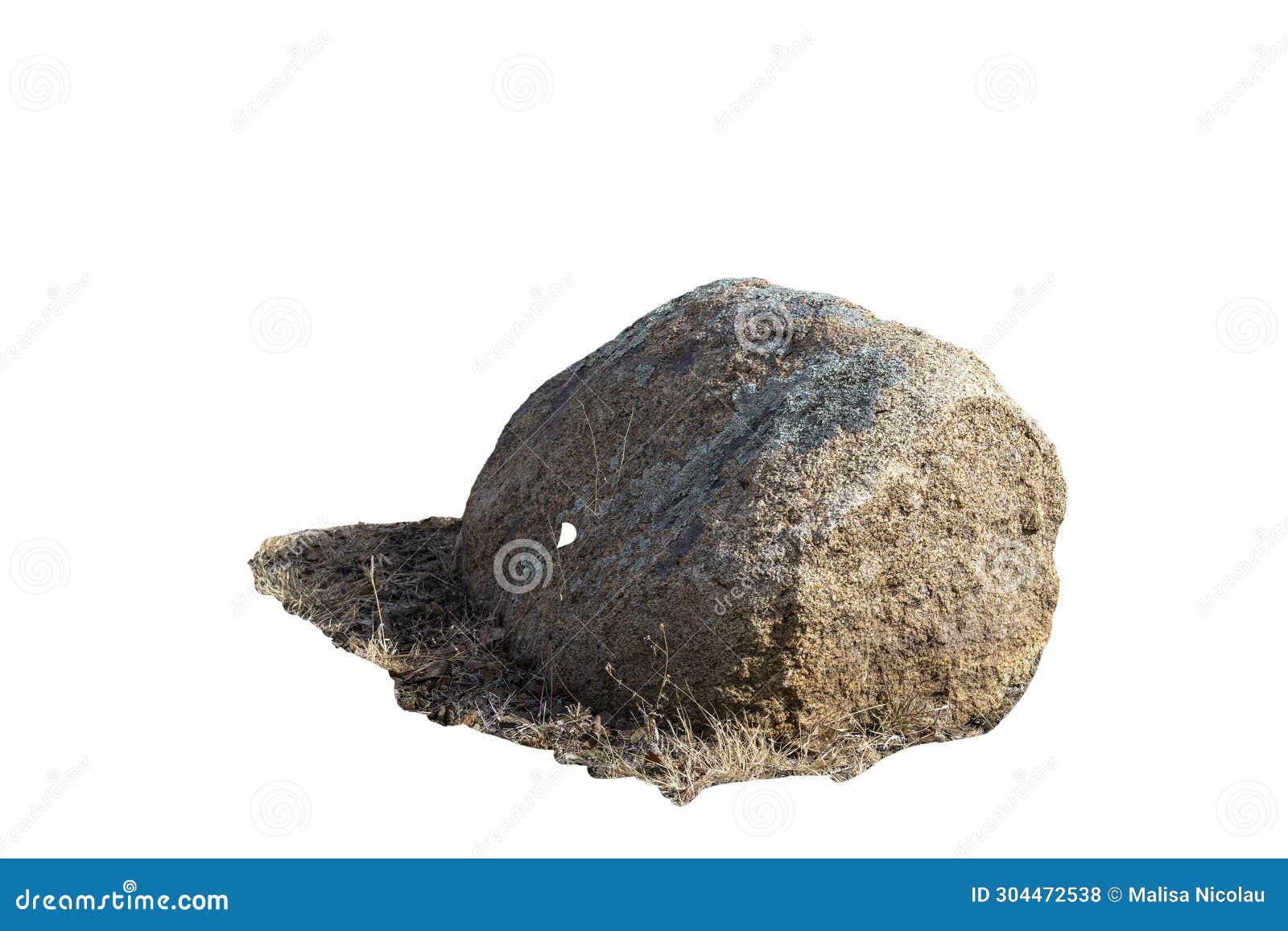 Isolated Boulder with Various Textures and Colors from Pescott Arizona ...