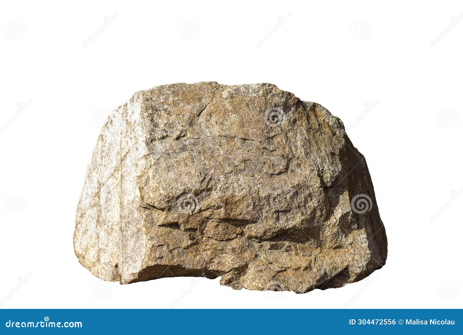 Isolated Boulder with Various Textures and Colors from Pescott Arizona ...