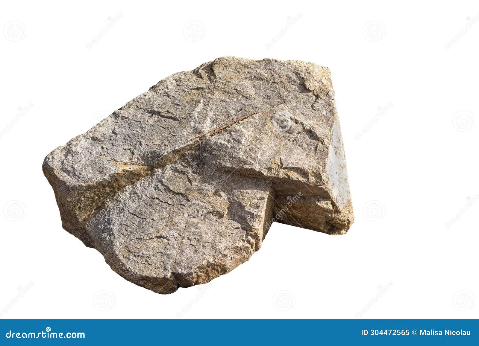 Isolated Boulder with Various Textures and Colors from Pescott Arizona ...