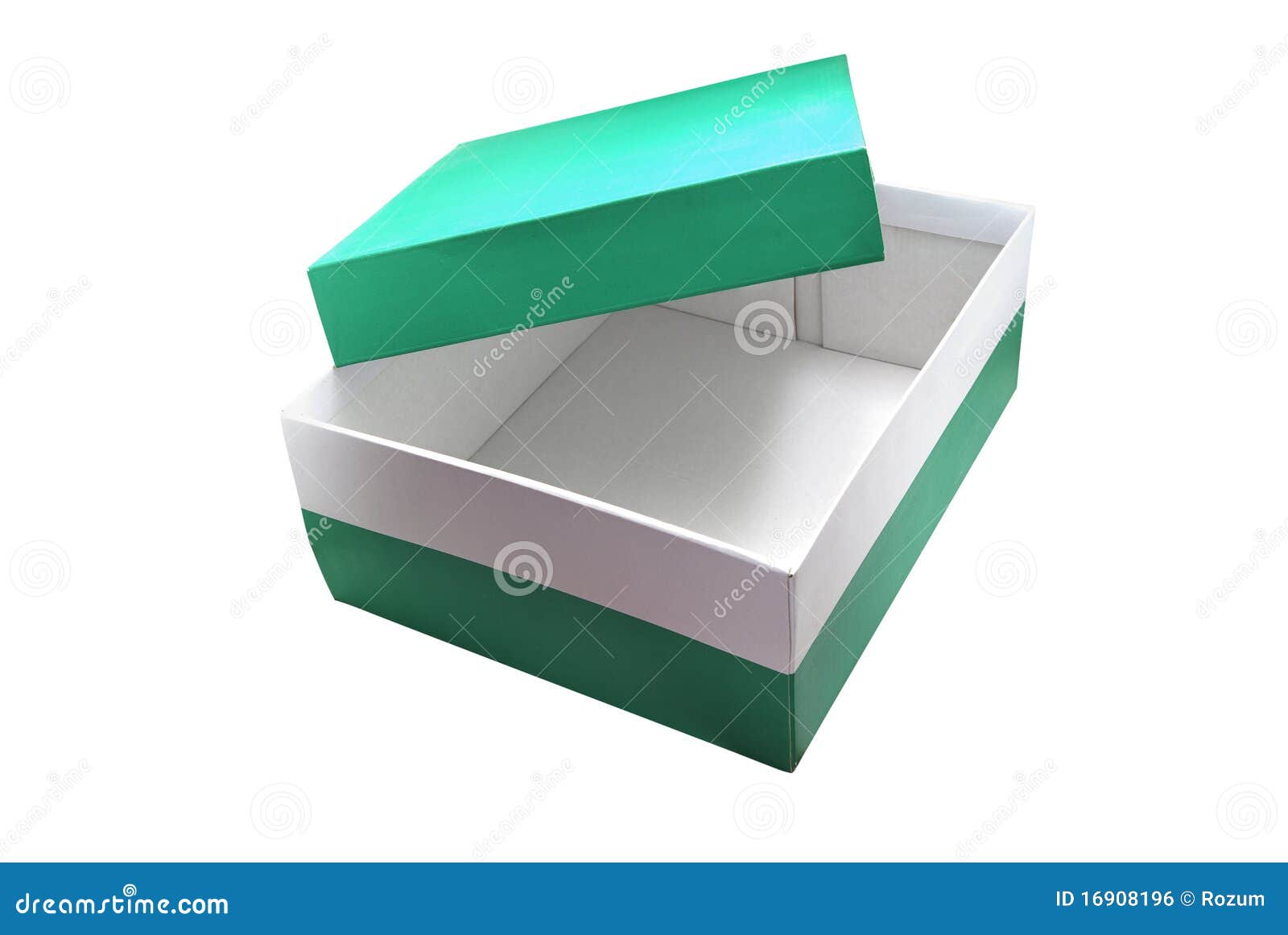 Isolated box stock photo. Image of industry, packing - 16908196