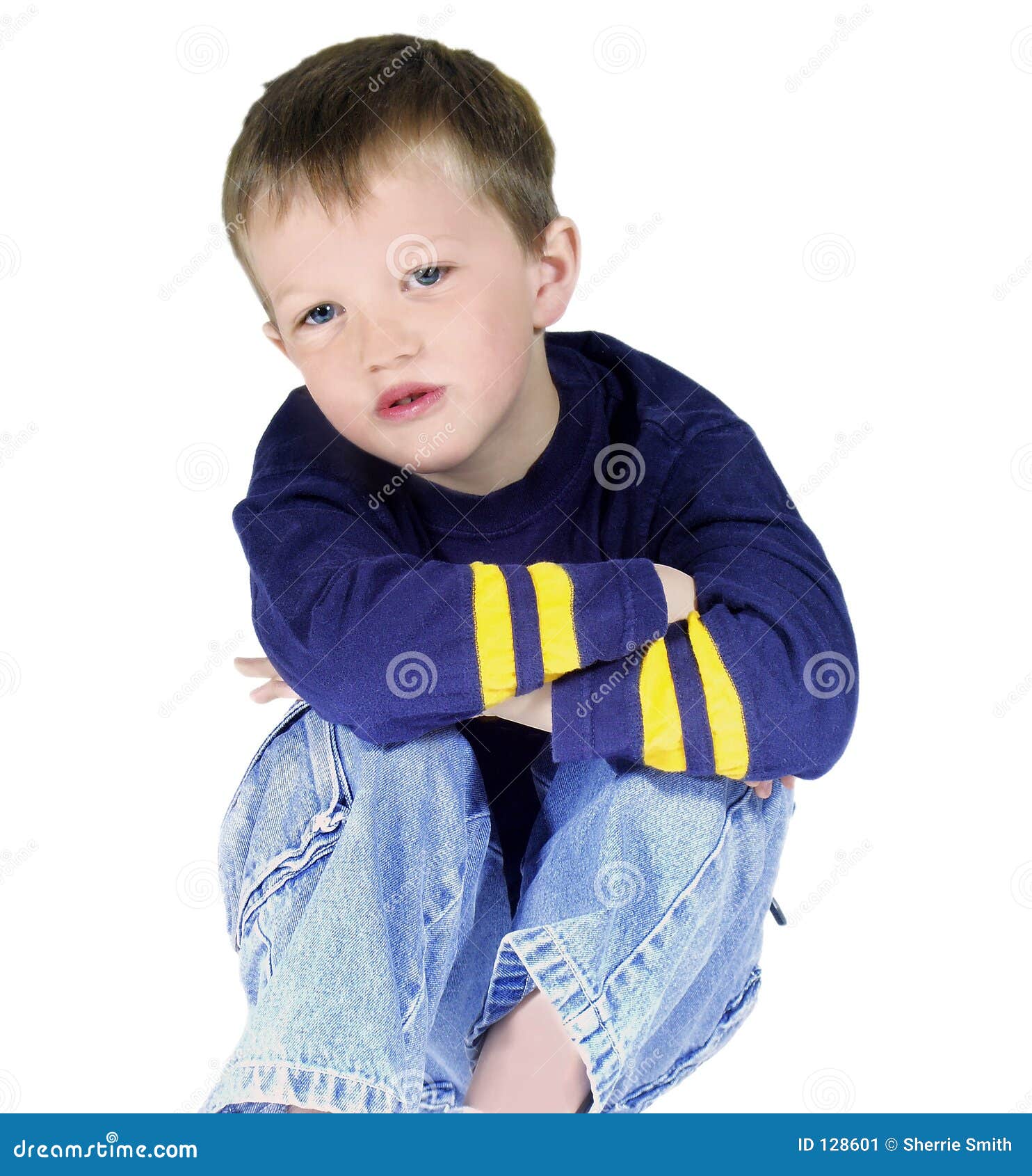 Isolated boy stock image. Image of questionable, isolated - 128601