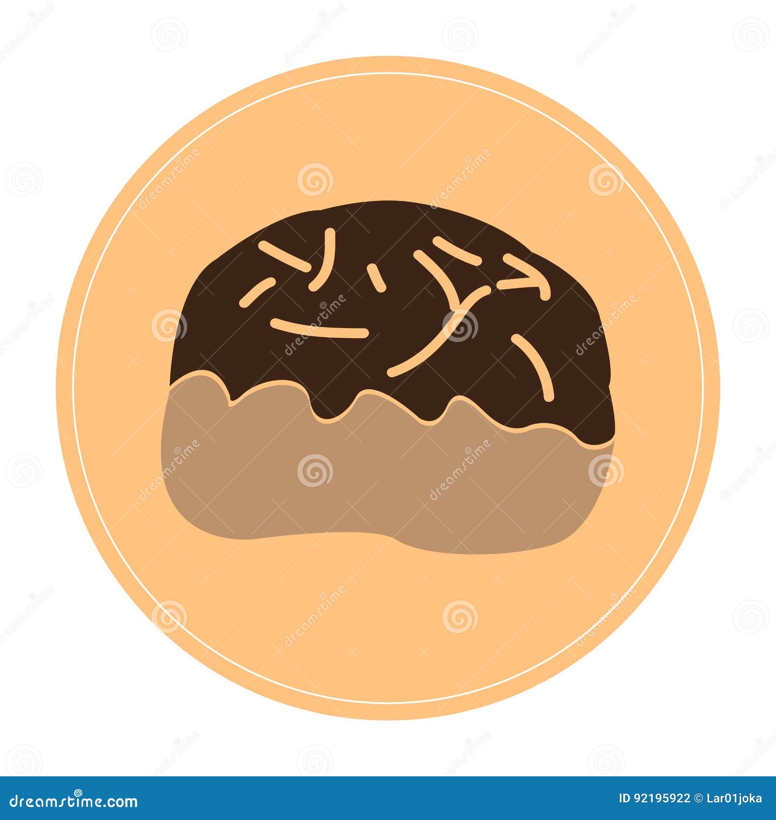 Isolated bread icon stock vector. Illustration of fresh - 92195922
