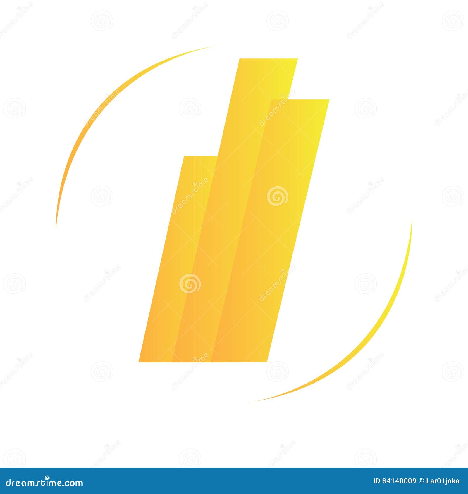 Isolated building logo stock vector. Illustration of sign - 84140009