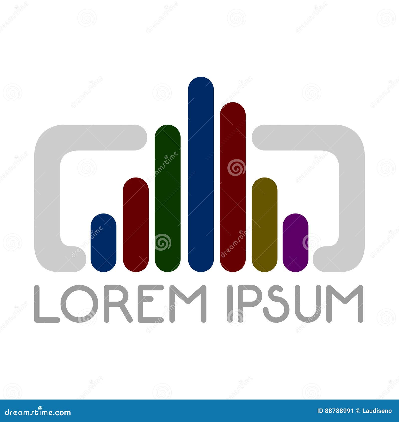 Isolated building logo stock illustration. Illustration of concept ...