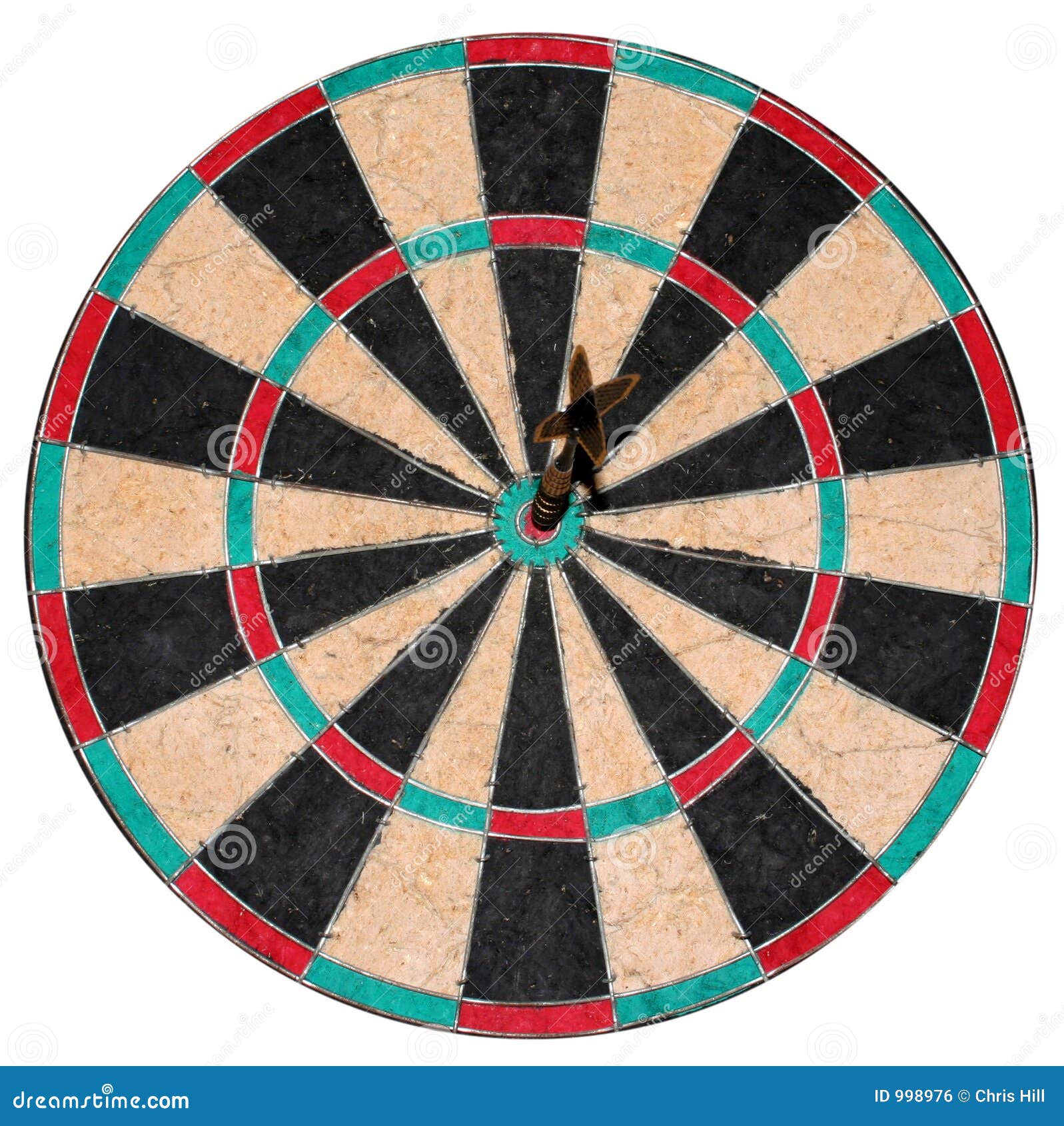 Isolated Bulls-Eye stock photo. Image of intention, direction - 998976