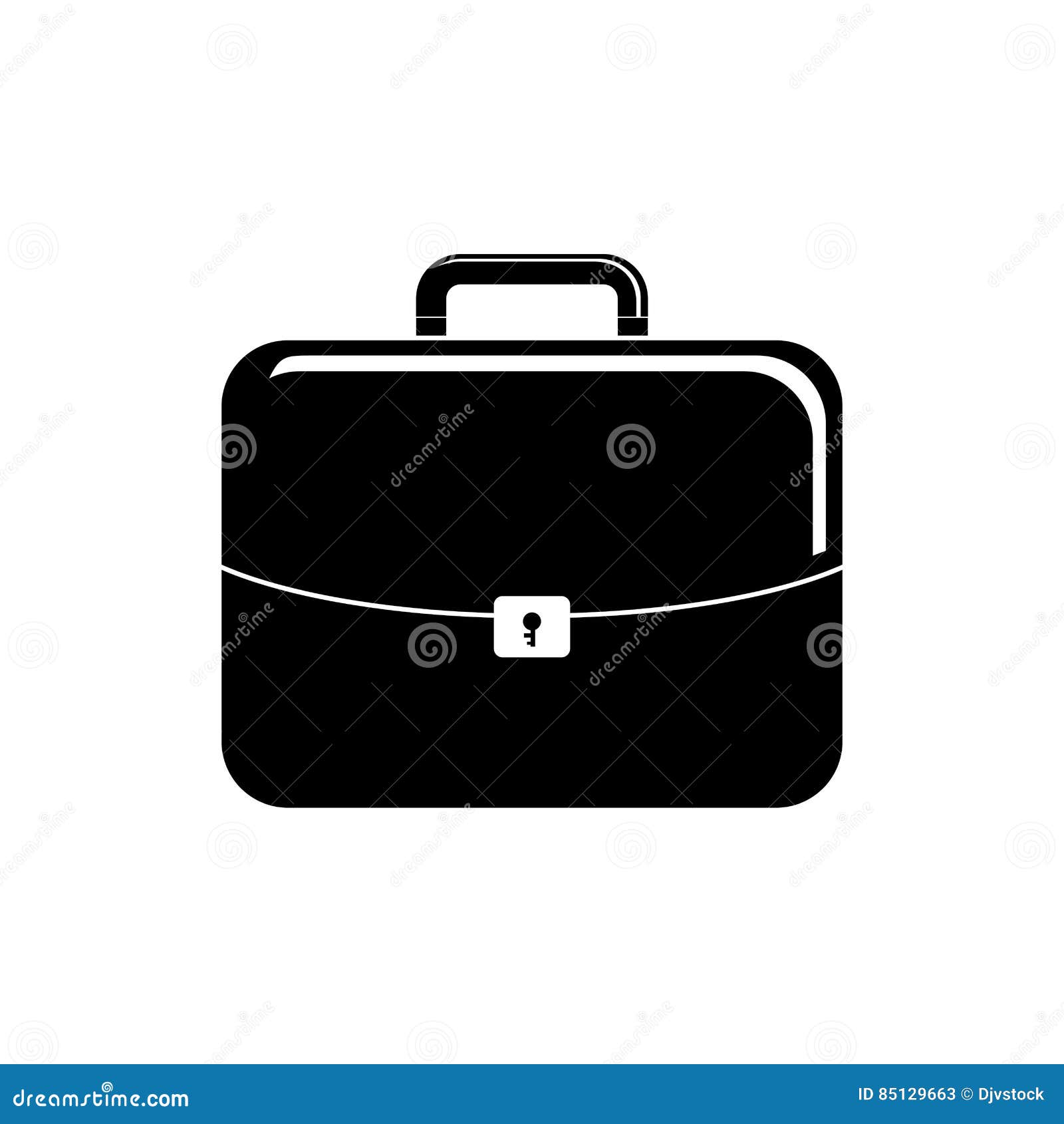 Isolated Business Briefcase Stock Illustration - Illustration of ...