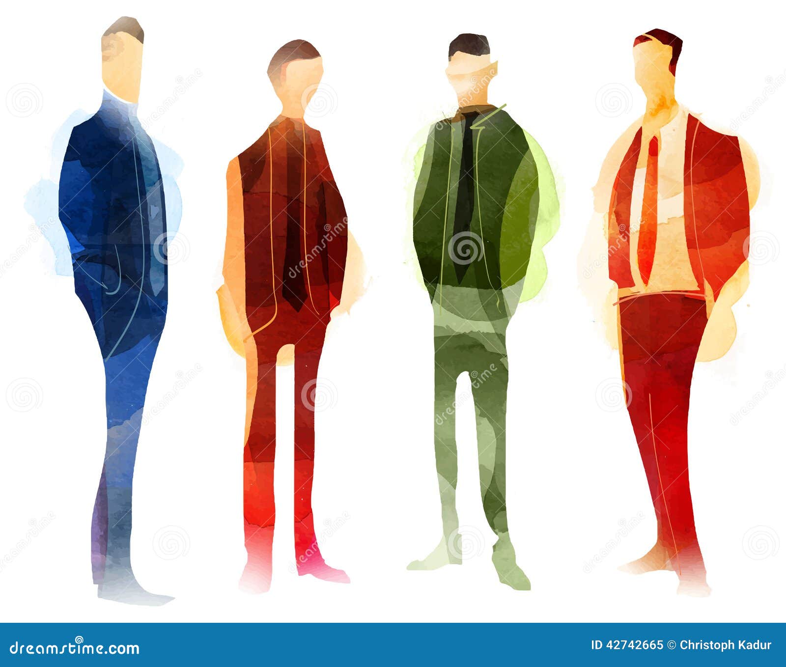 Isolated Business Crew stock illustration. Illustration of masculinity ...