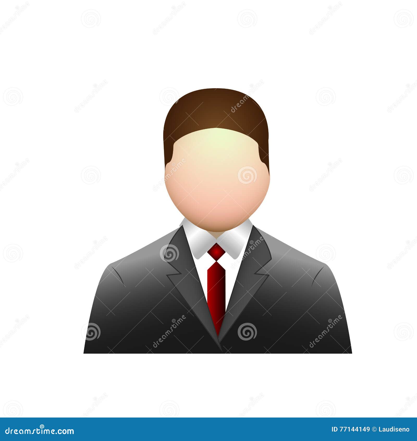 Isolated business icon stock illustration. Illustration of clip - 77144149