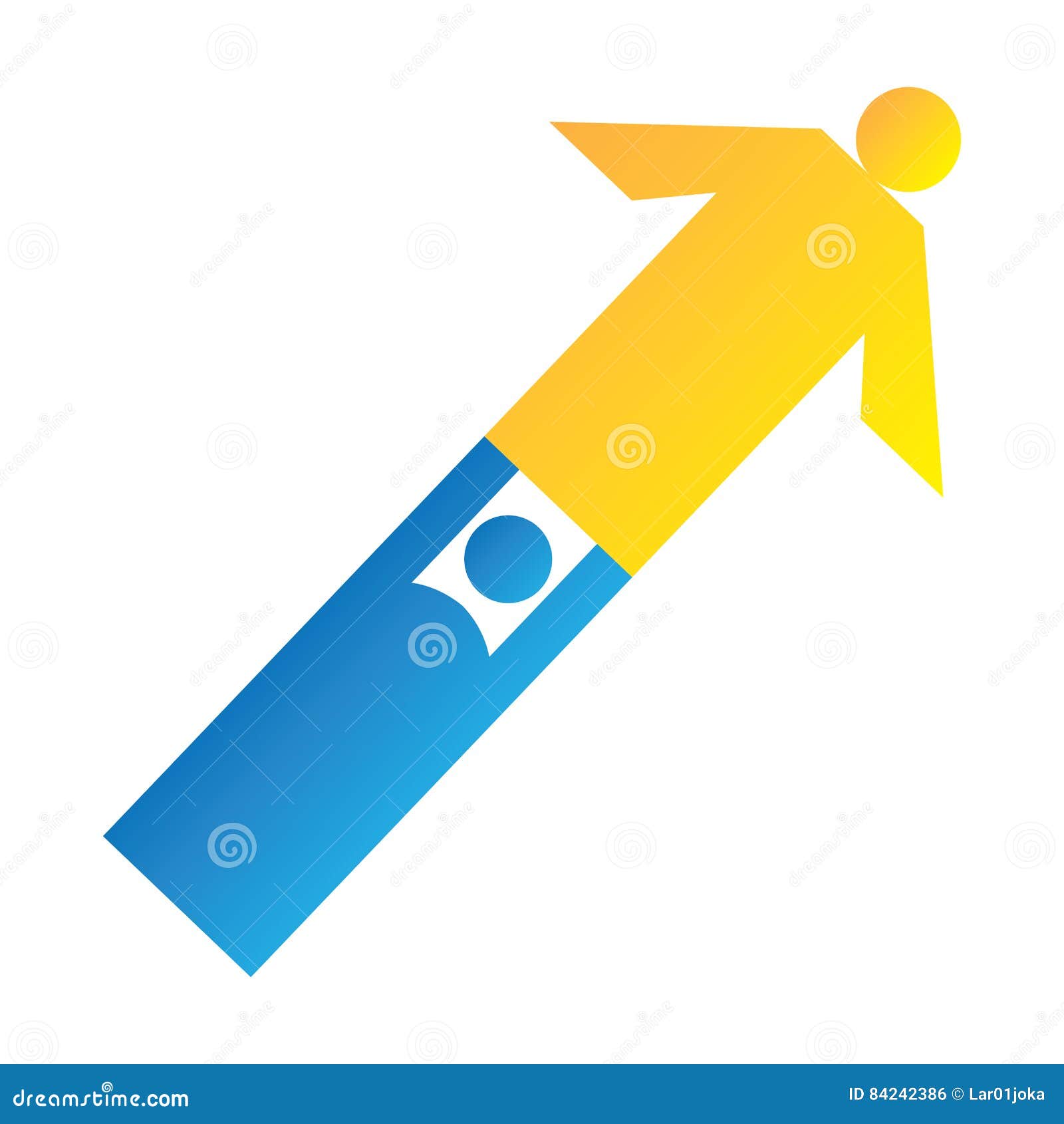 Isolated business logo stock vector. Illustration of concept - 84242386