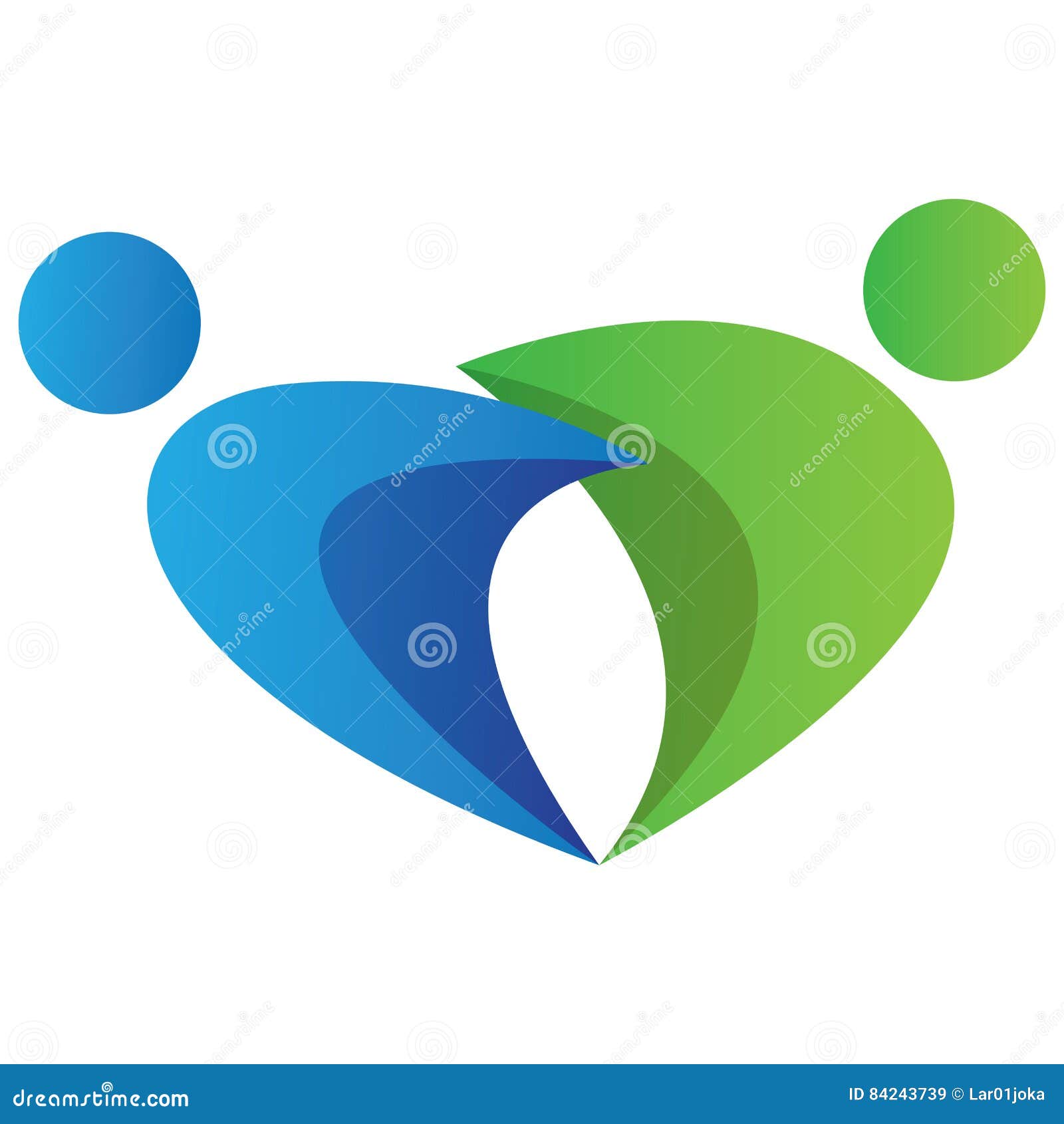 Isolated business logo stock vector. Illustration of team - 84243739