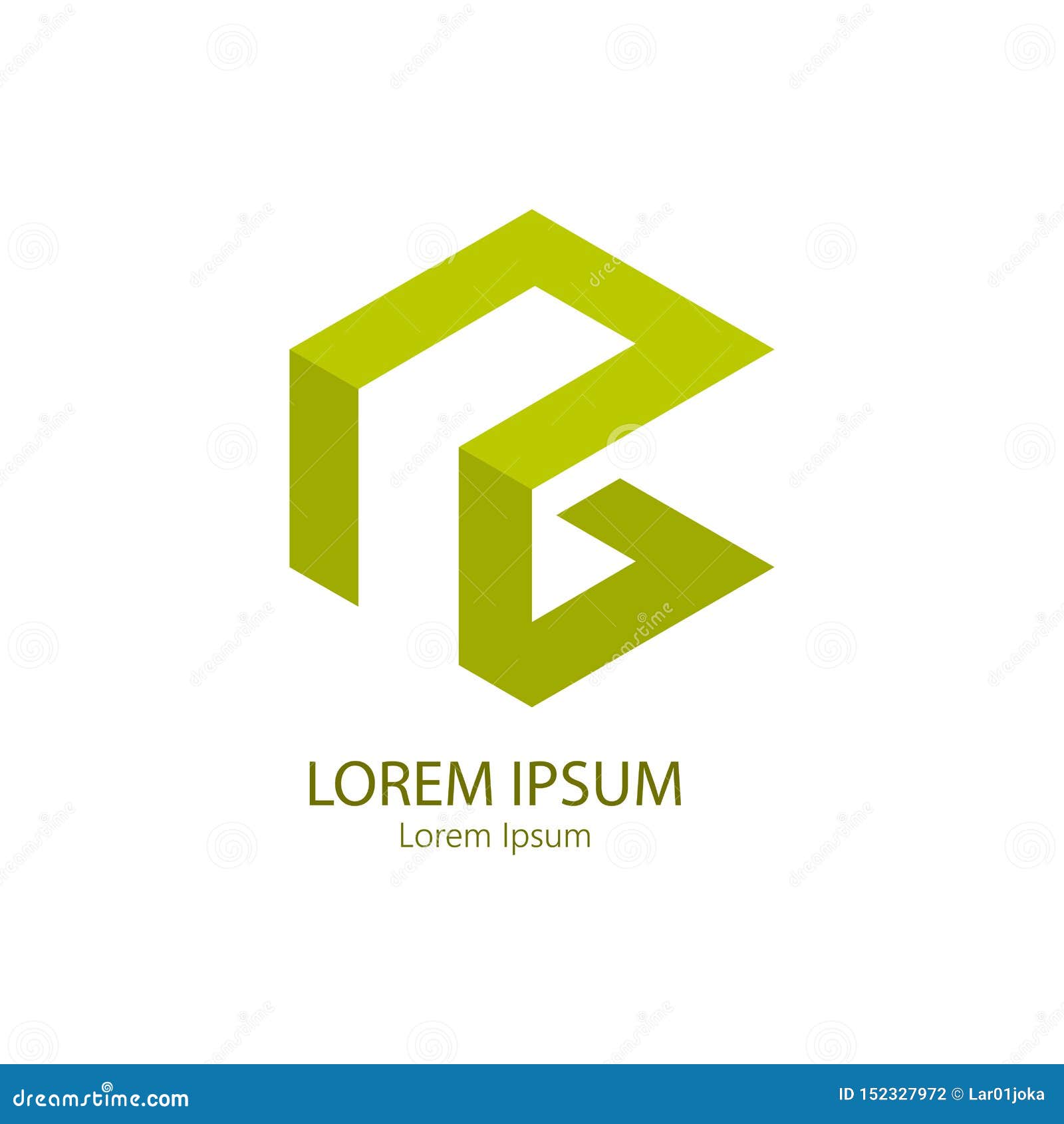 Isolated business logo stock vector. Illustration of vector - 152327972