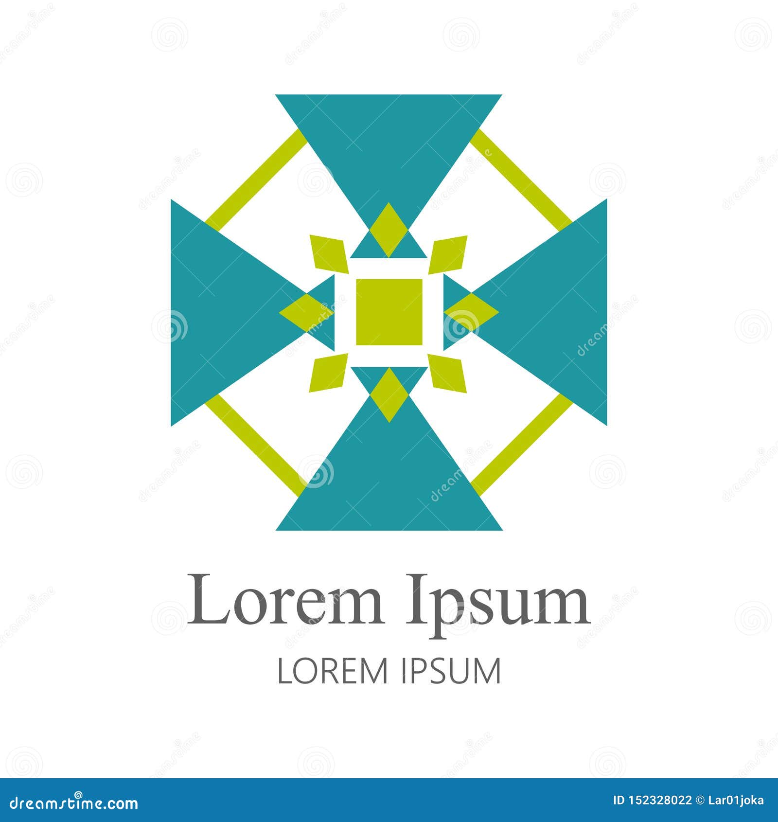 Isolated business logo stock vector. Illustration of company - 152328022