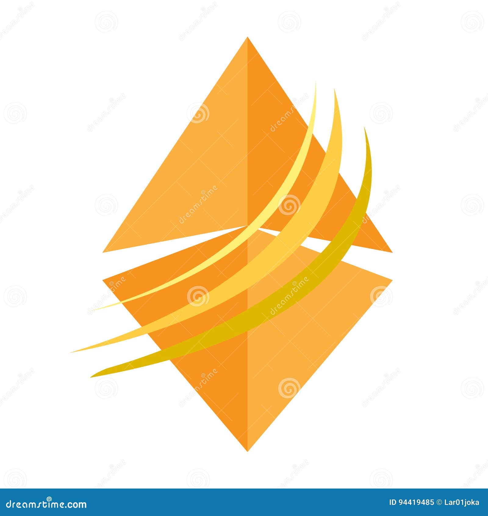 Isolated business logo stock vector. Illustration of business - 94419485