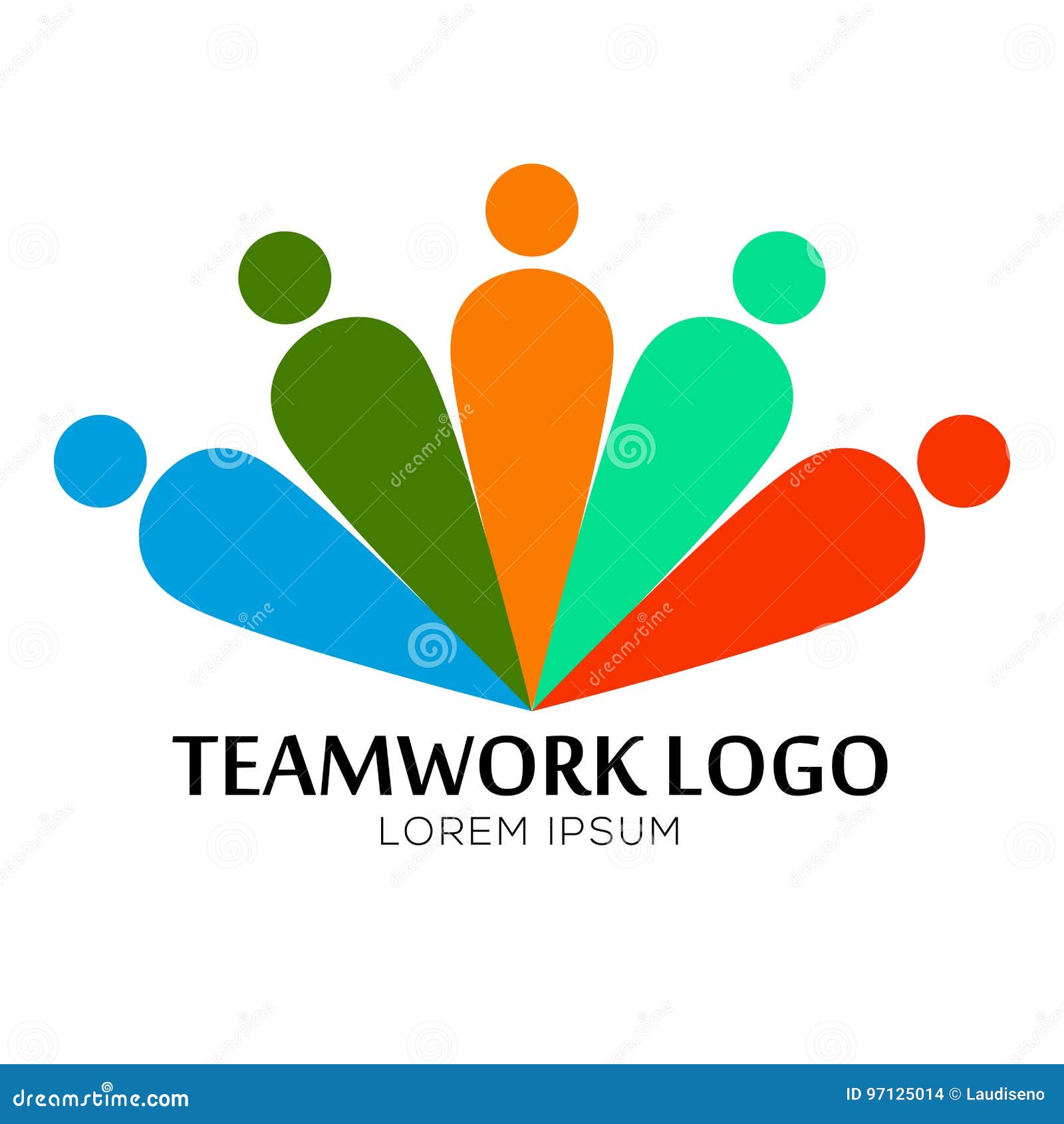 Isolated business logo stock vector. Illustration of abstract - 97125014