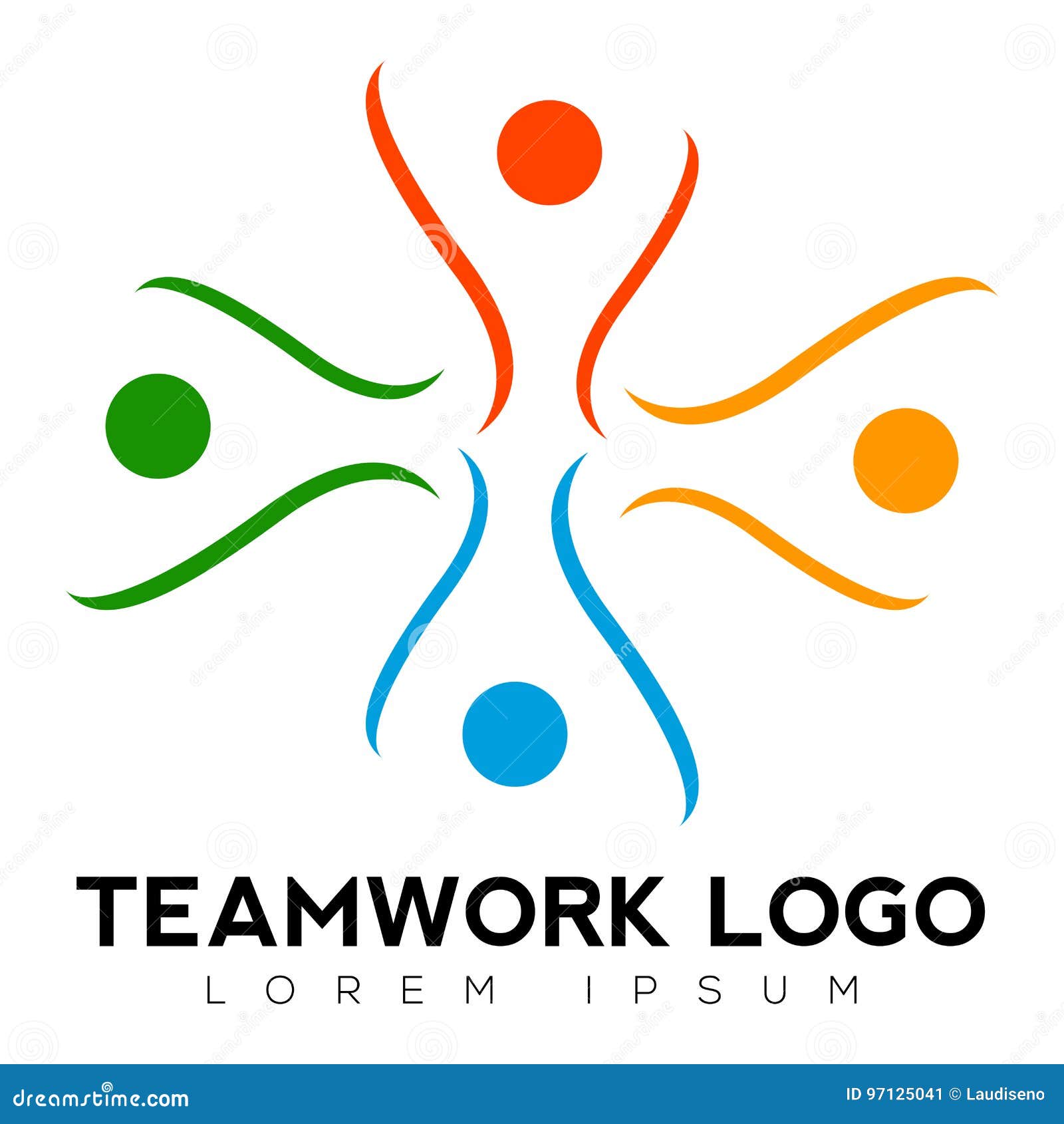 Isolated business logo stock vector. Illustration of company - 97125041