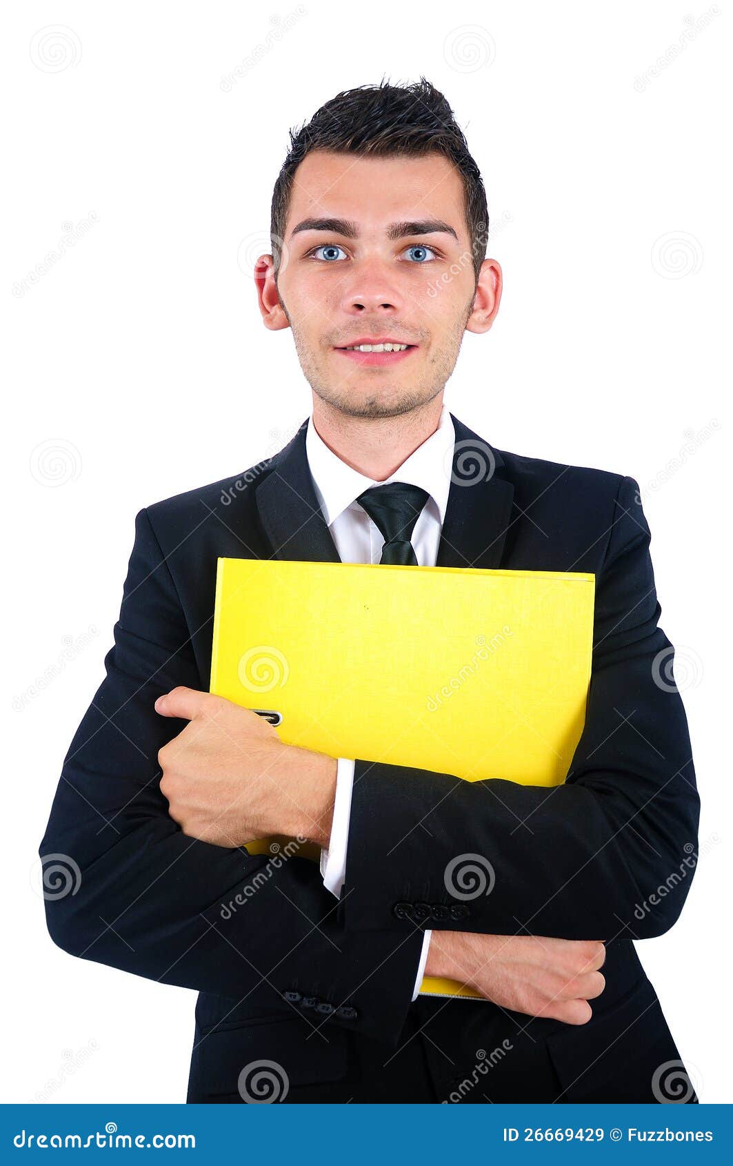 Isolated business man stock image. Image of caucasian - 26669429