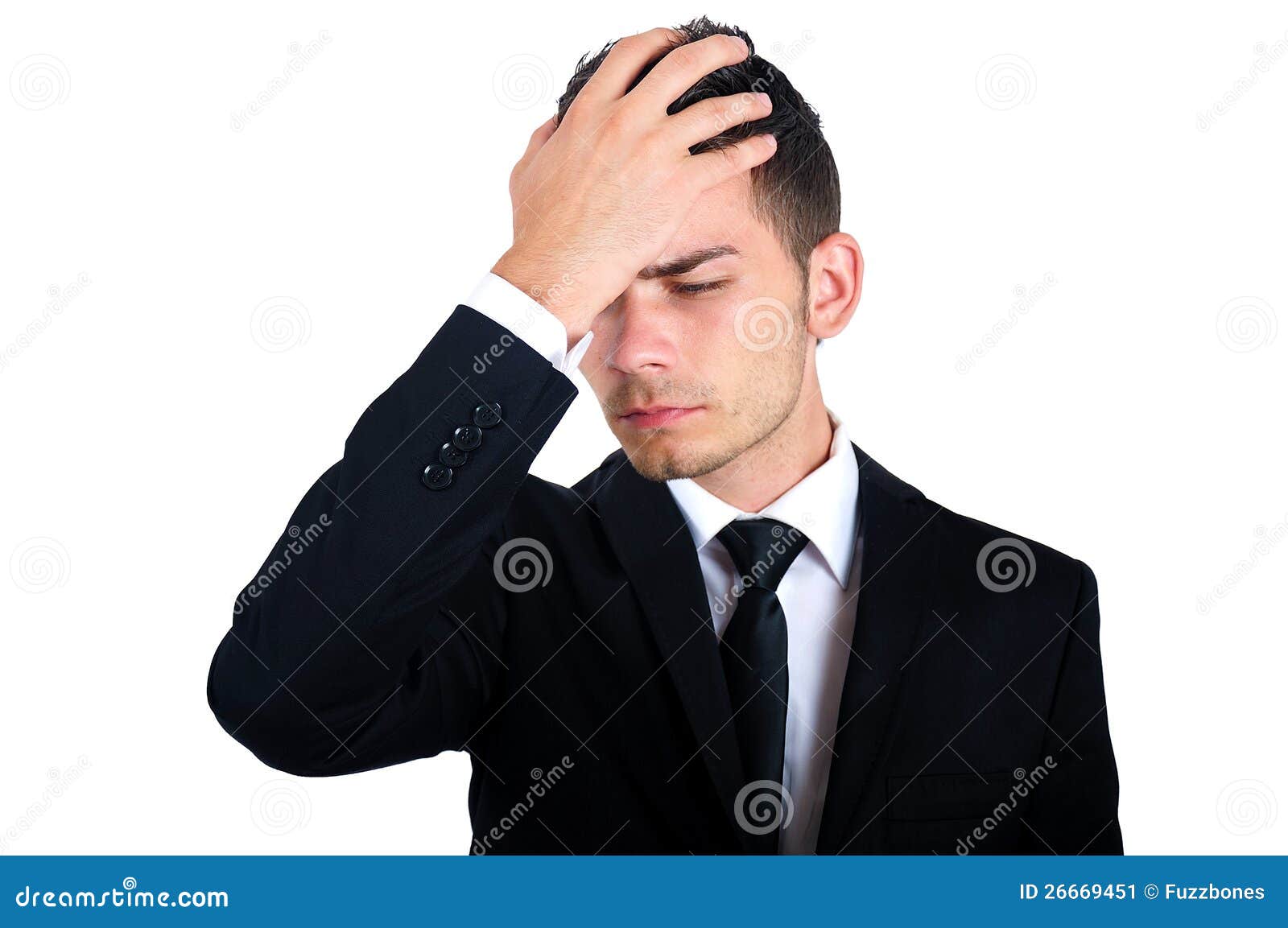 Isolated Business Man stock image. Image of adult, hand - 26669451