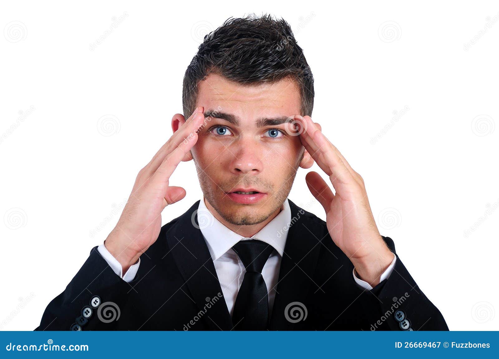 Isolated business man stock image. Image of business - 26669467