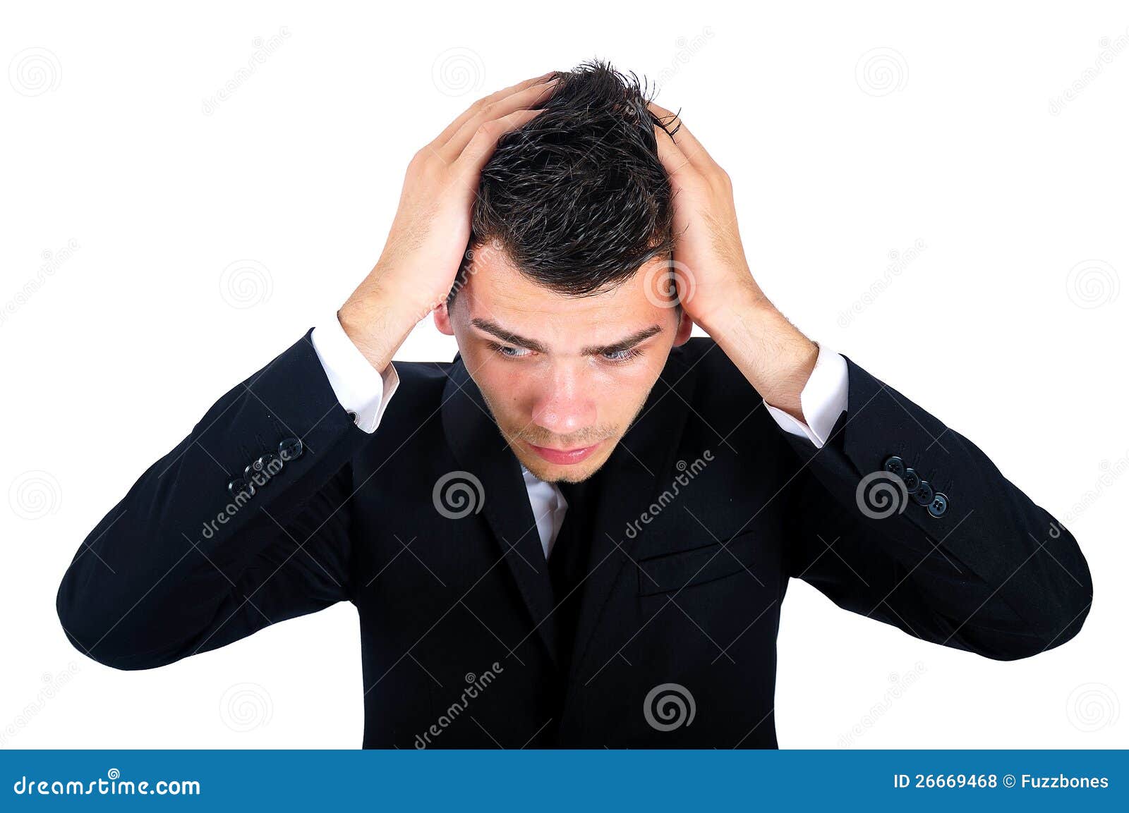 Isolated Business Man stock photo. Image of people, isolated - 26669468