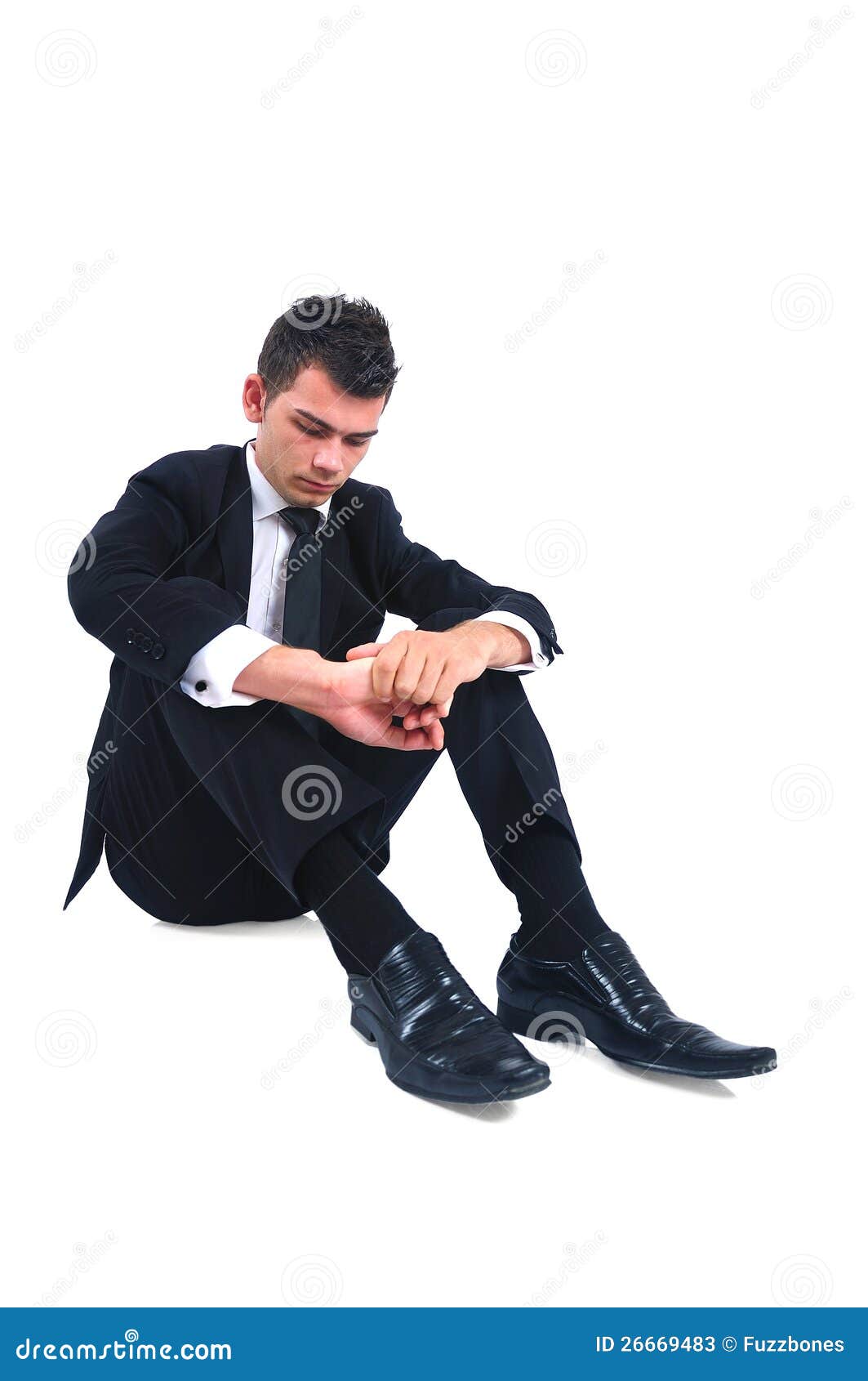 Isolated business man stock image. Image of executive - 26669483