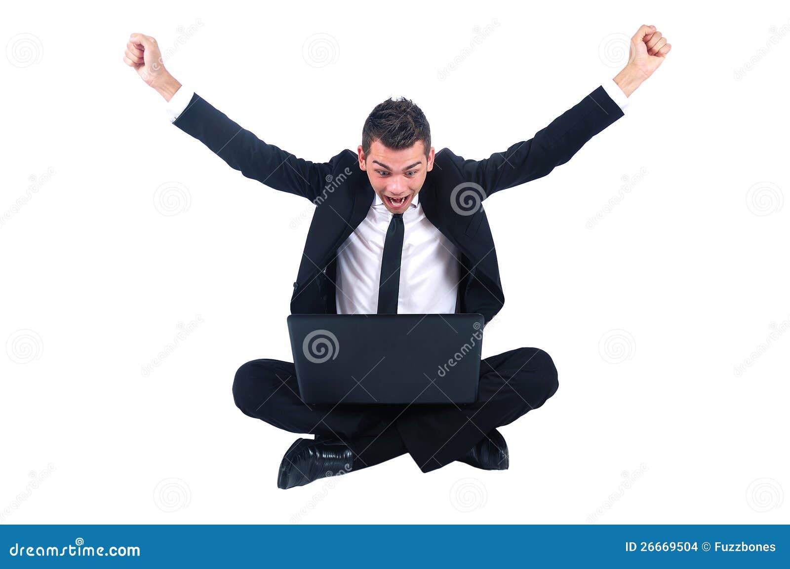 Isolated business man stock photo. Image of person, manager - 26669504