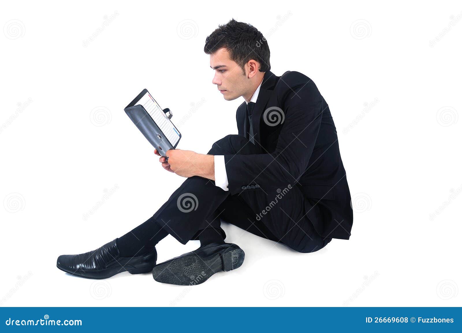 Isolated business man stock photo. Image of executive - 26669608
