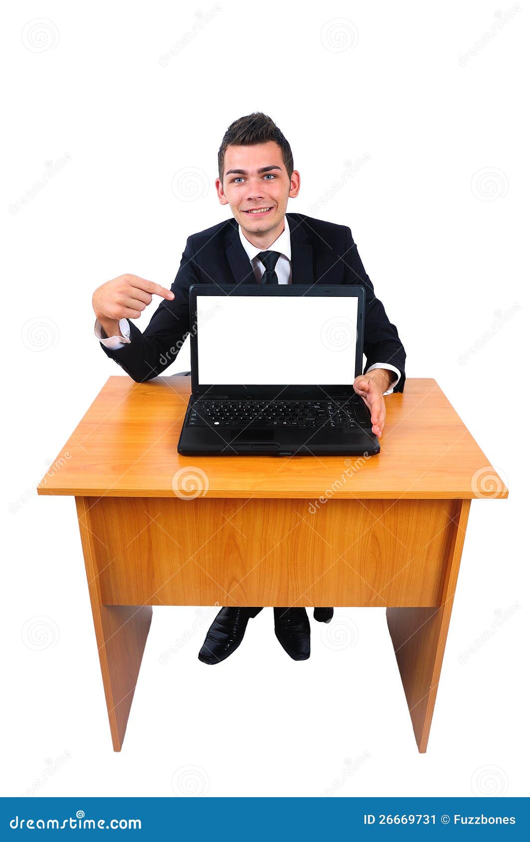 Isolated business man stock image. Image of manager, cutout - 26669731