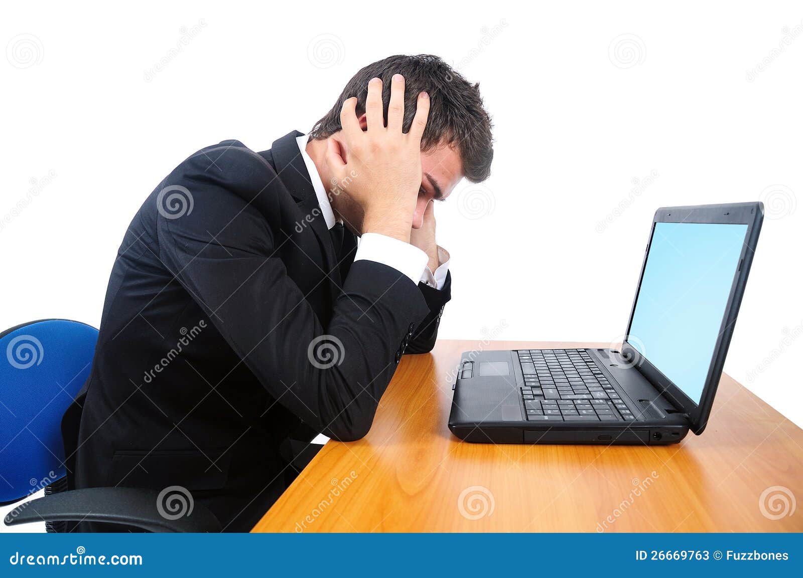 Isolated business man stock image. Image of caucasian - 26669763