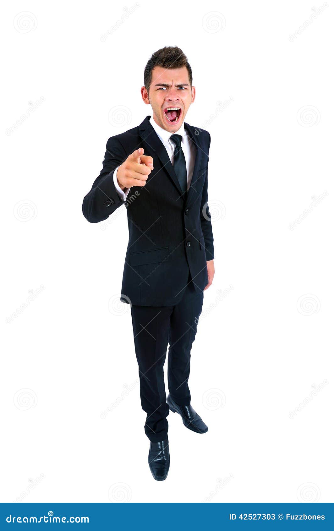 Isolated business man stock image. Image of entrepreneur - 42527303