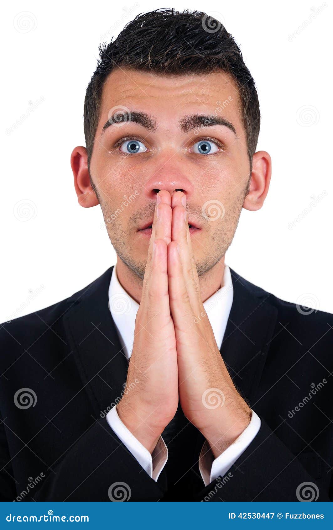 Isolated business man stock image. Image of company, business - 42530447