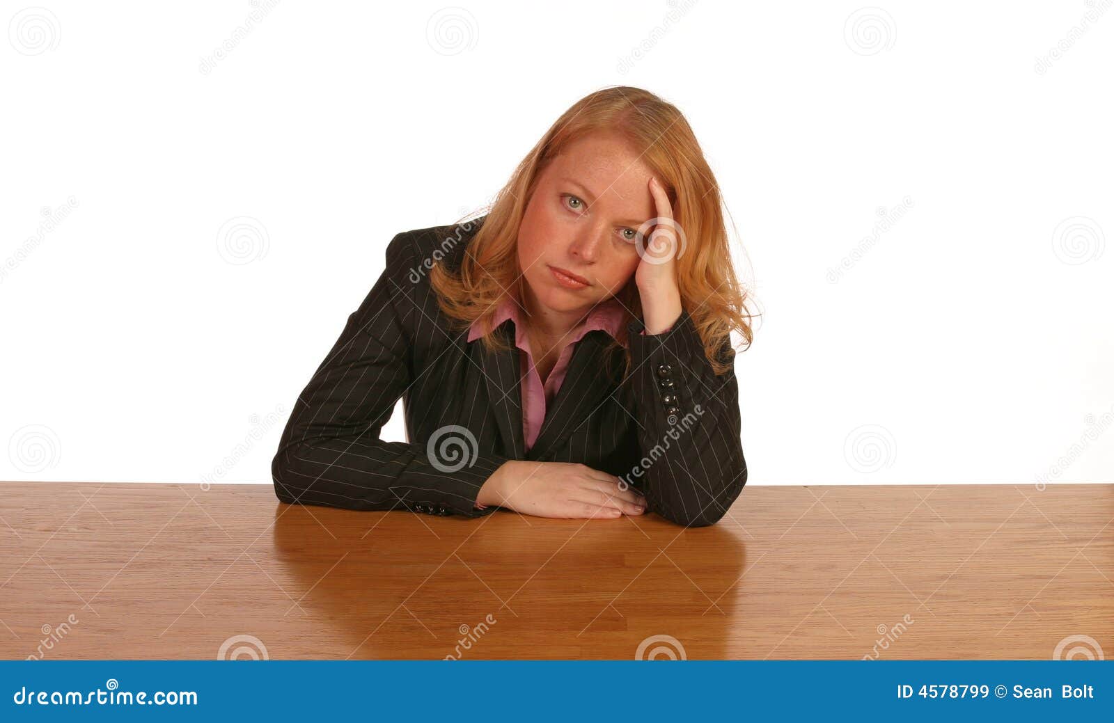 Isolated business woman stock image. Image of friendly - 4578799