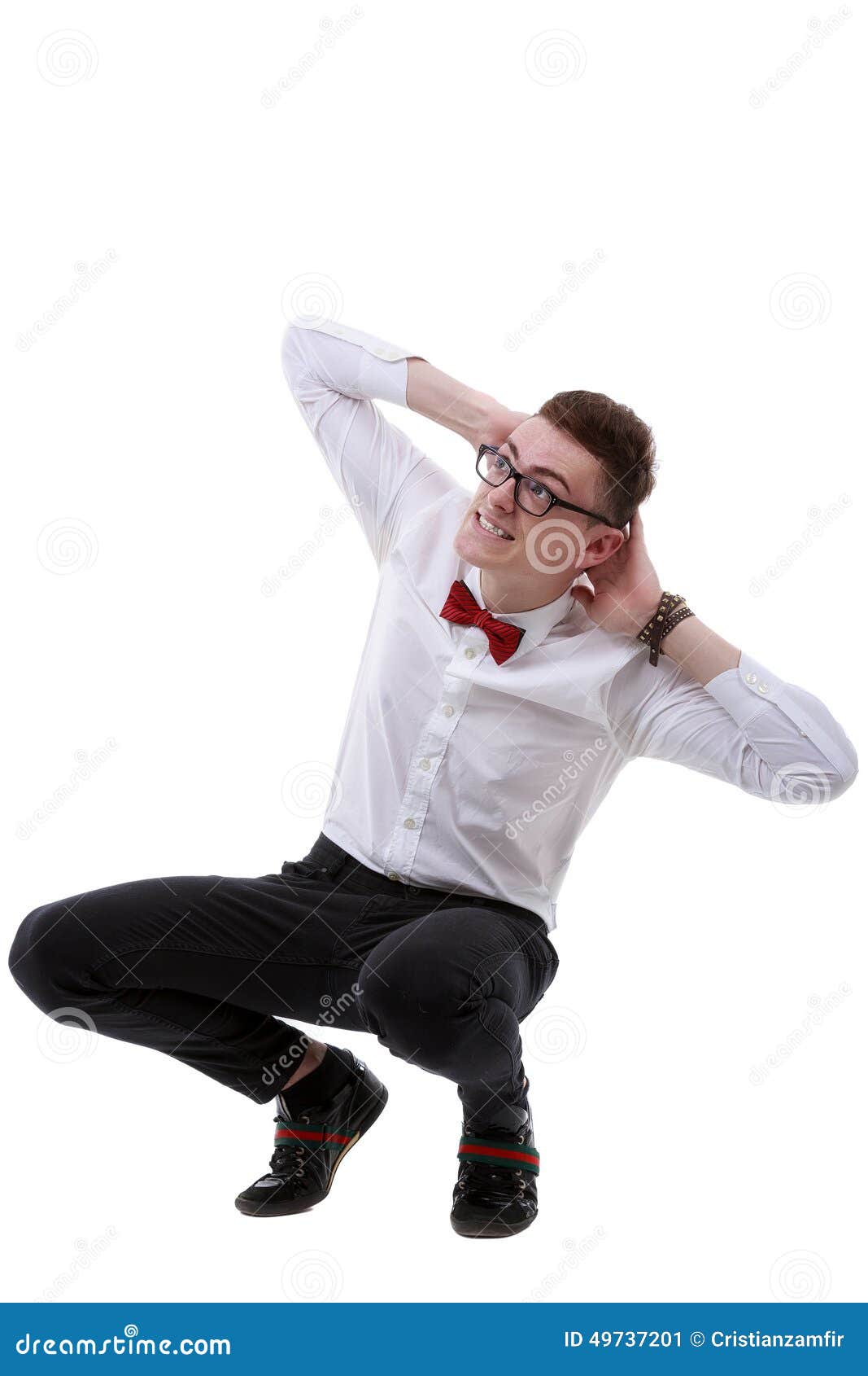 Isolated Businessman Dodge Something Stock Image - Image of dodge ...