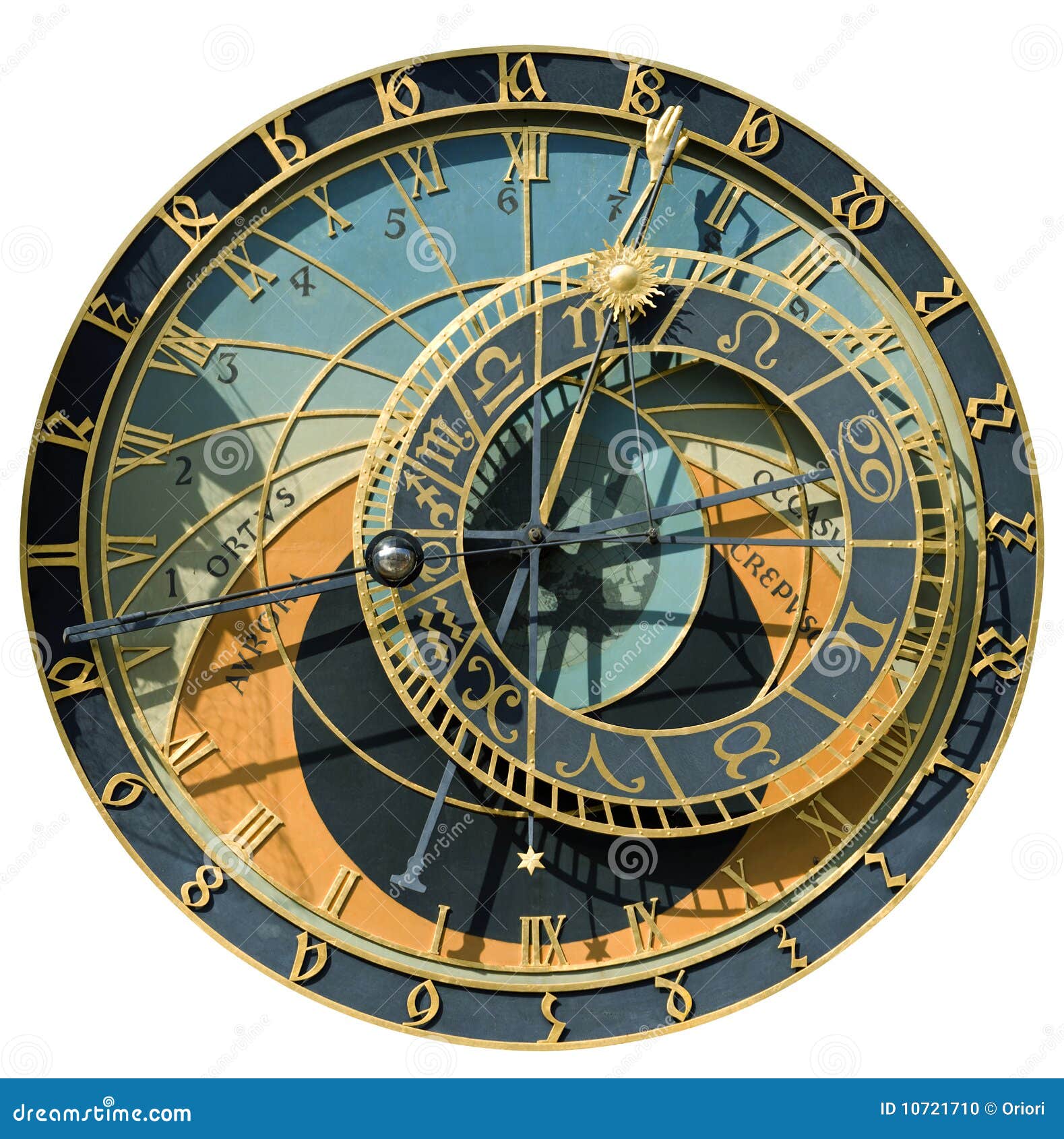 Isolated calendar-clock stock photo. Image of europe - 10721710