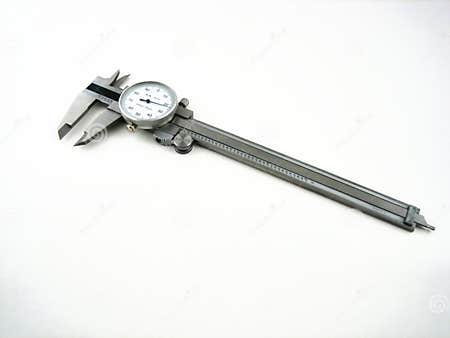 Isolated caliper stock photo. Image of measuring, accuracy - 509844