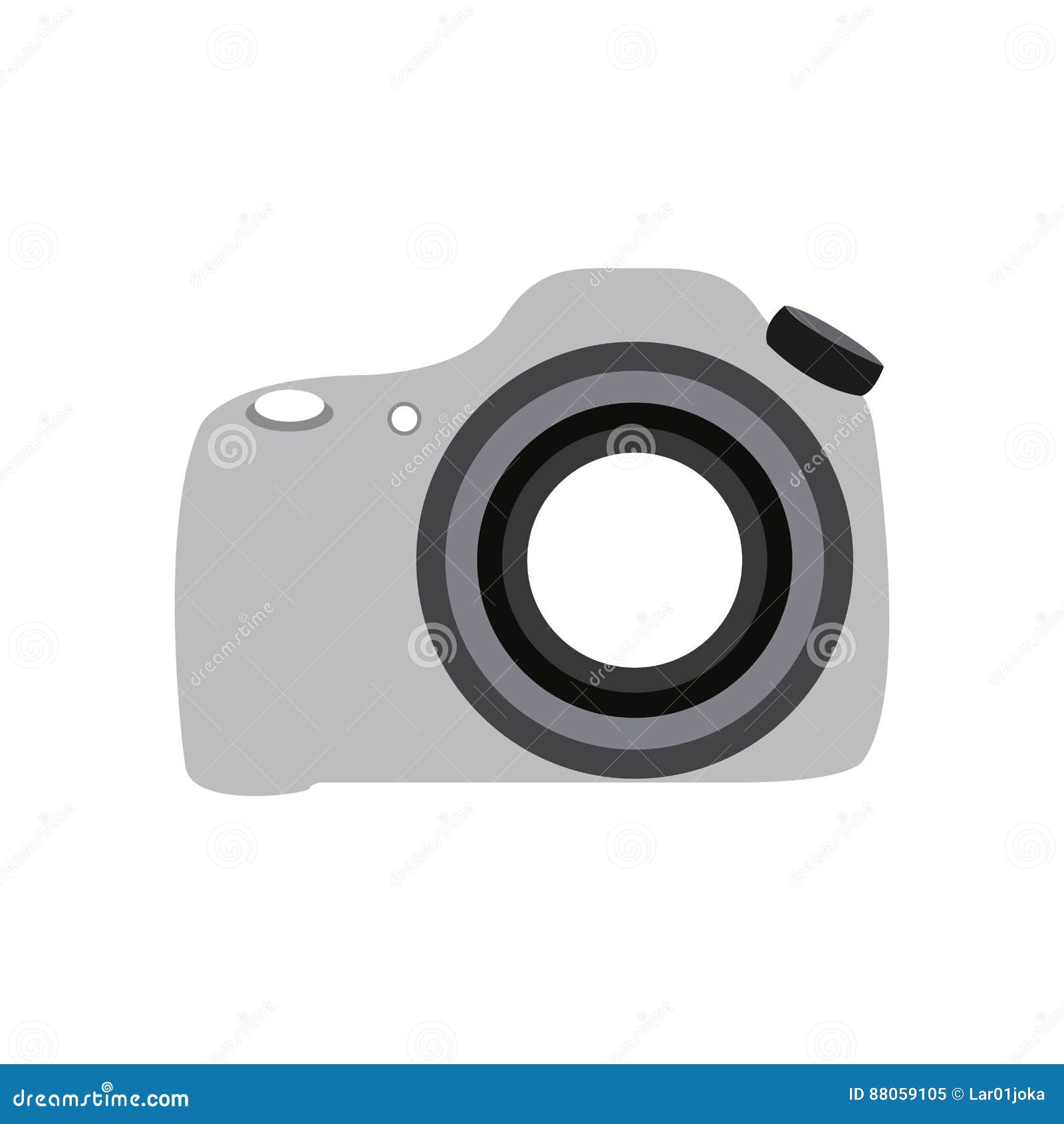 Isolated camera icon stock vector. Illustration of camera - 88059105