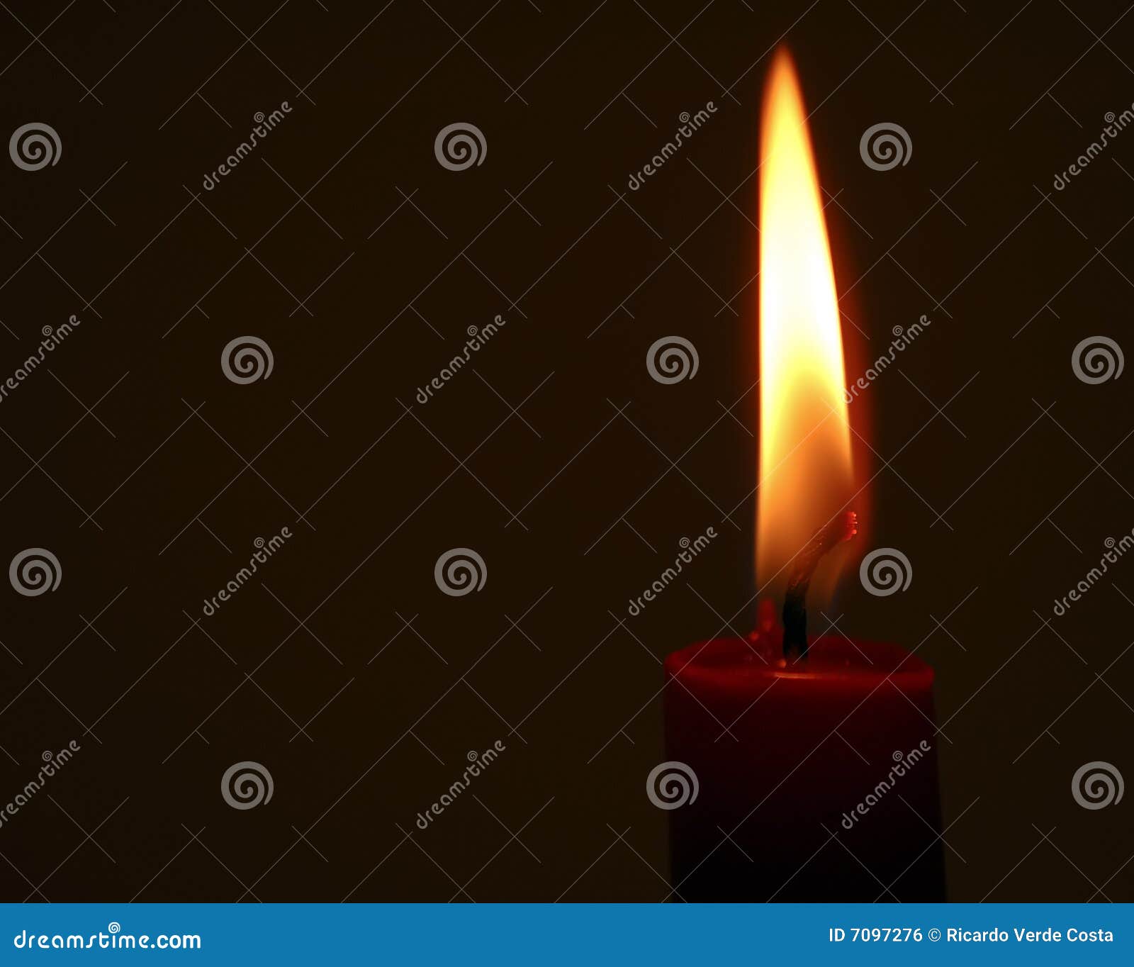 Isolated candle stock photo. Image of illuminate, loss - 7097276