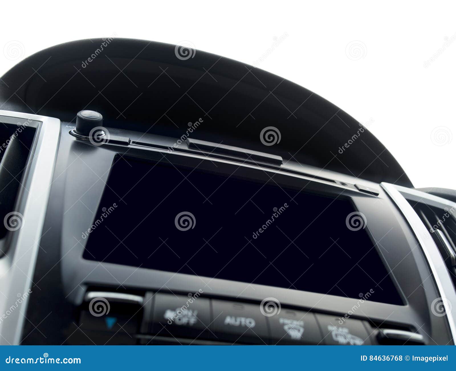 Isolated car dashboard stock photo. Image of automobile - 84636768