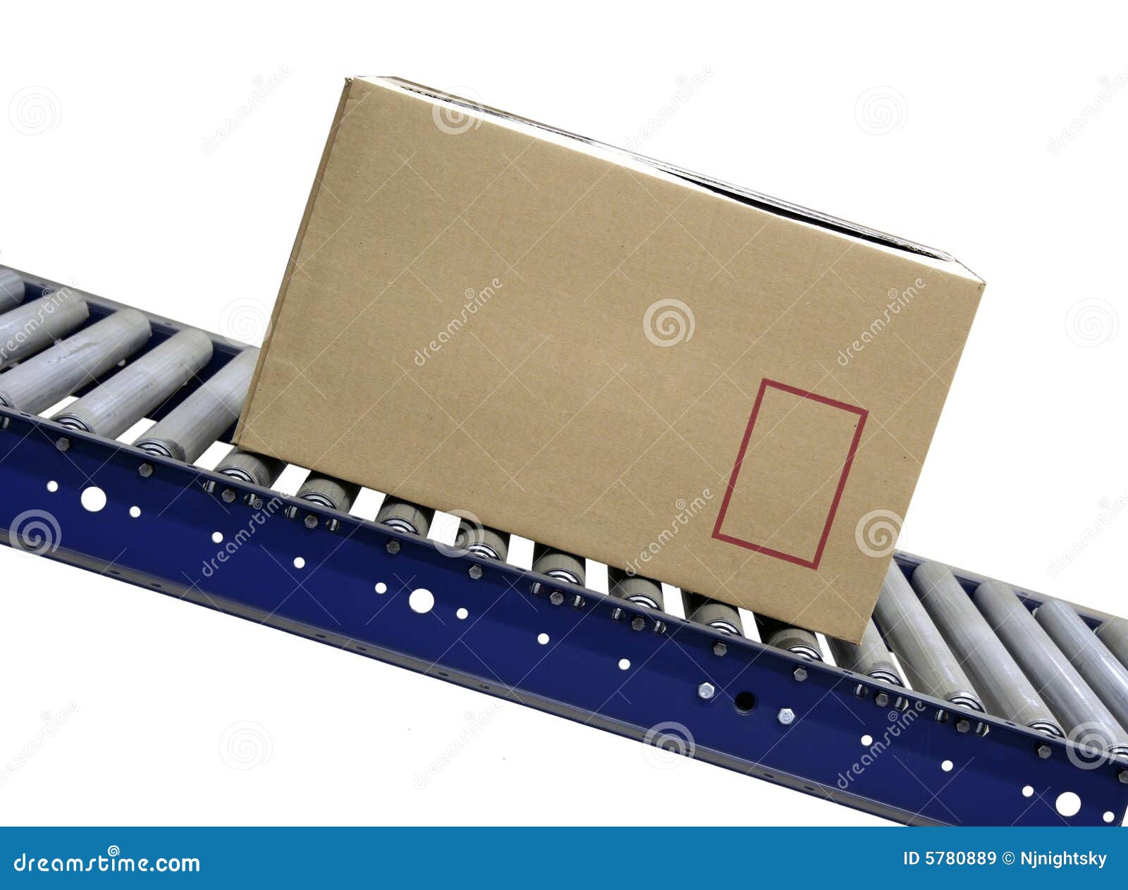 Carton On Conveyor Royalty-Free Stock Photo | CartoonDealer.com #2888535