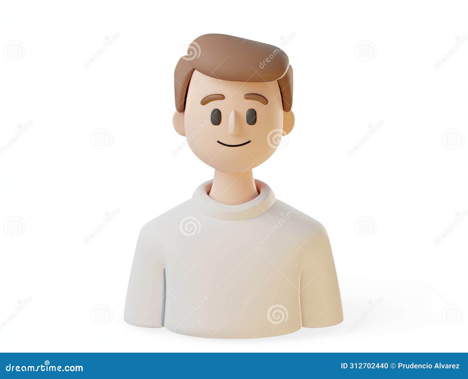 Isolated Cartoon Man Profile Icon Stock Illustration - Illustration of ...