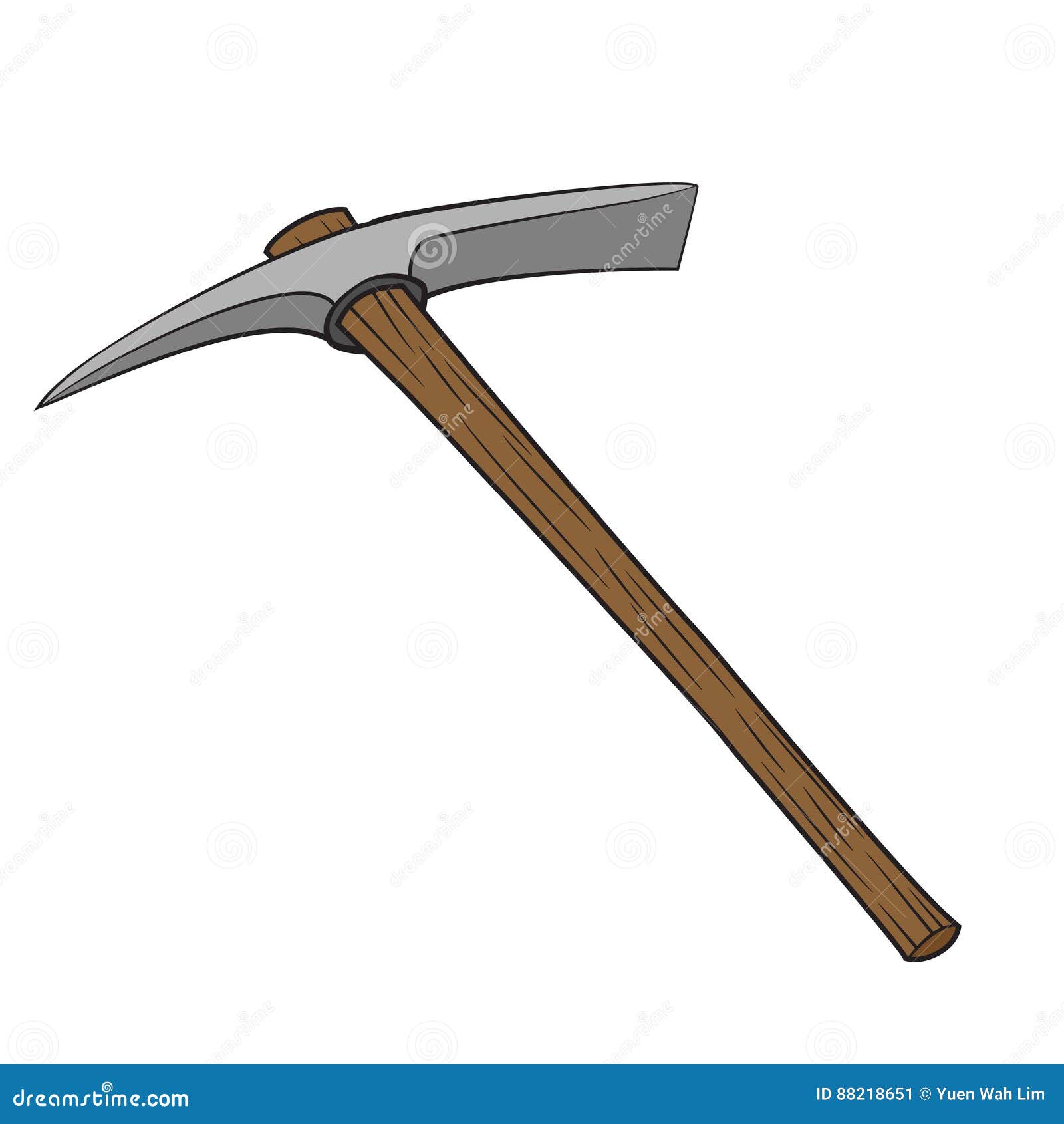 Cartoon Pick Axe Royalty-Free Stock Image | CartoonDealer.com #37032004