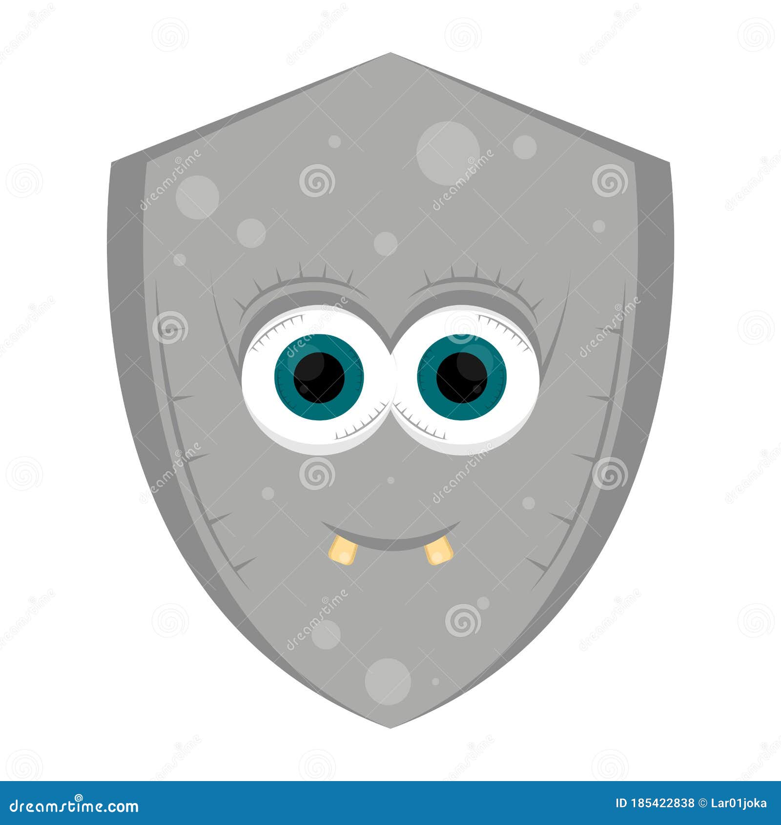 Cartoon of a shield stock vector. Illustration of weapon - 185422838