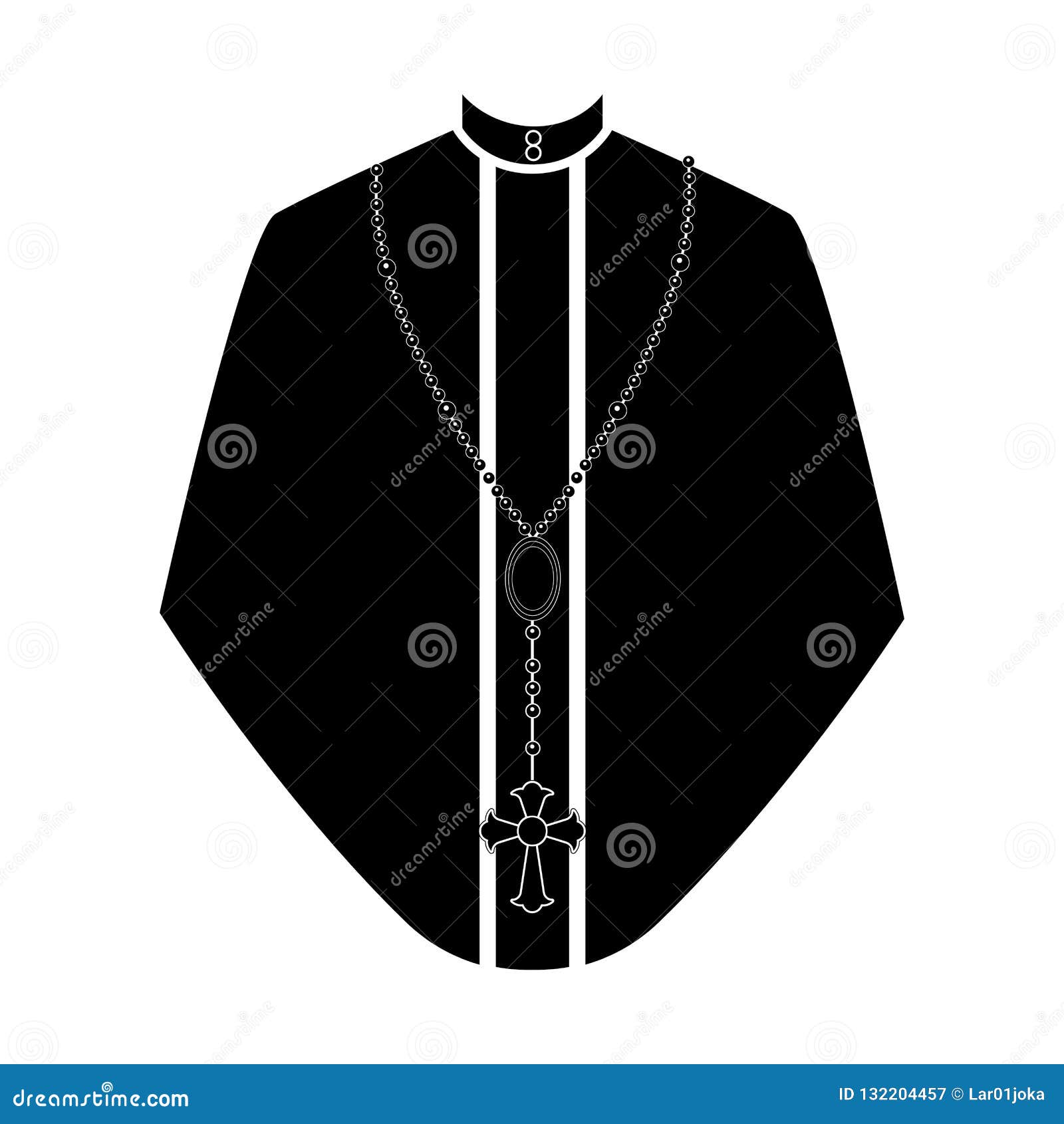 Isolated Cassock Silhouette Stock Vector - Illustration of catholic ... Isolated Cassock Silhouette Stock Vector - Illustration of catholic ...