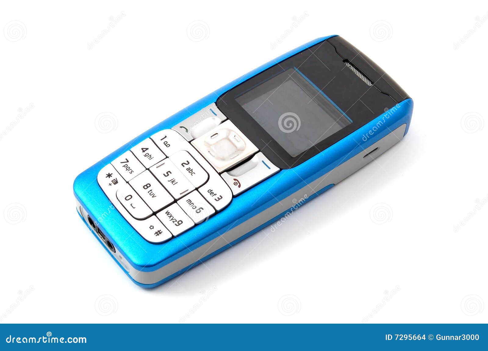 Isolated cell phone stock photo. Image of phones, background - 7295664