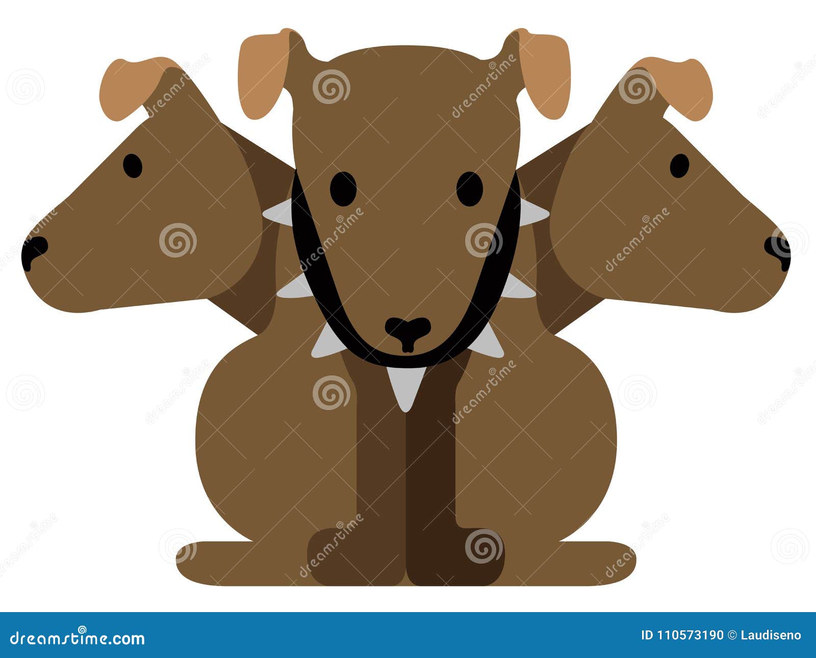 Cerberus Icon Trendy Cerberus Logo Concept On White Background Vector