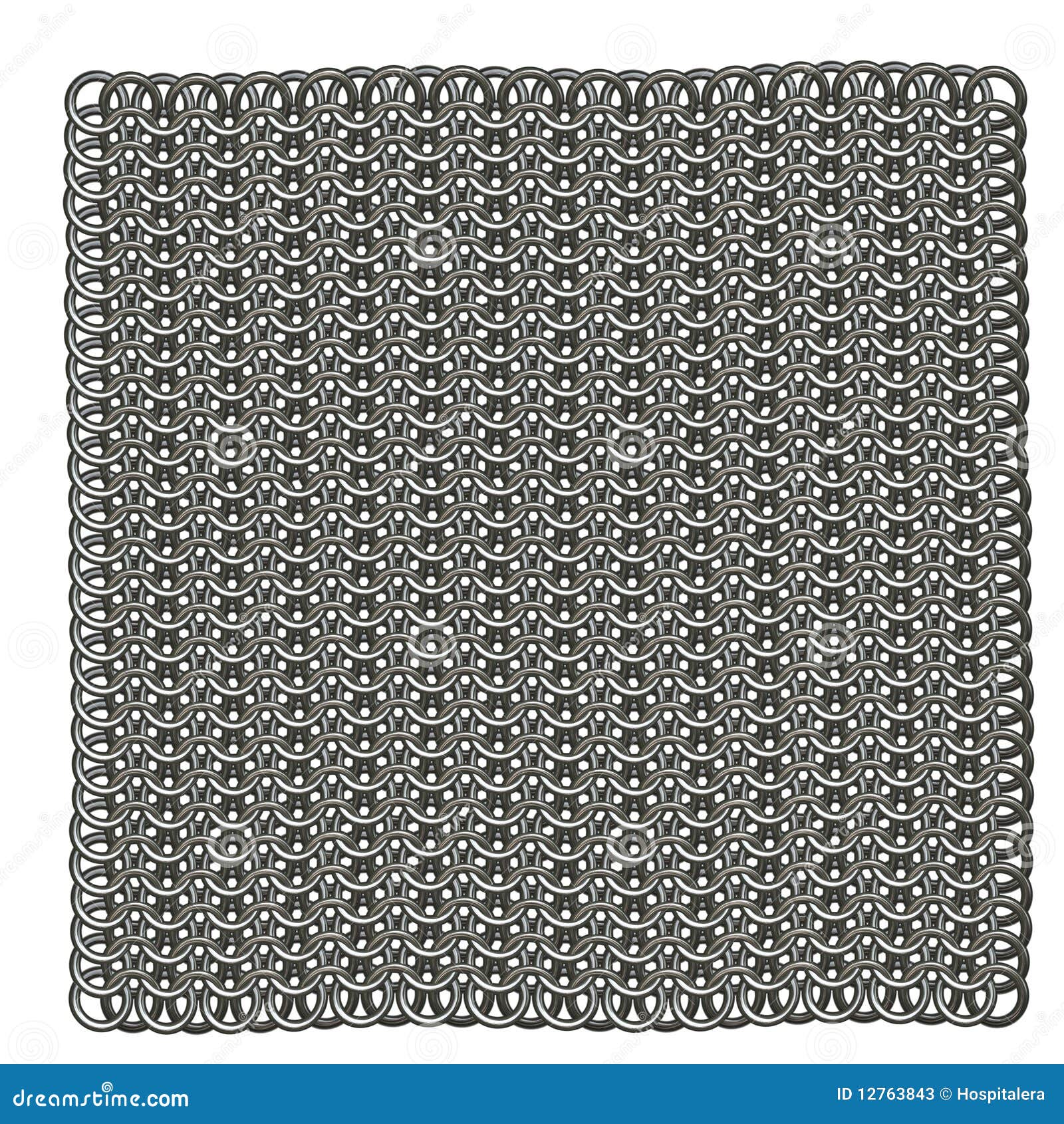 Chain Mail Medieval Black Background. Dark Metal Chain Armor Texture ...