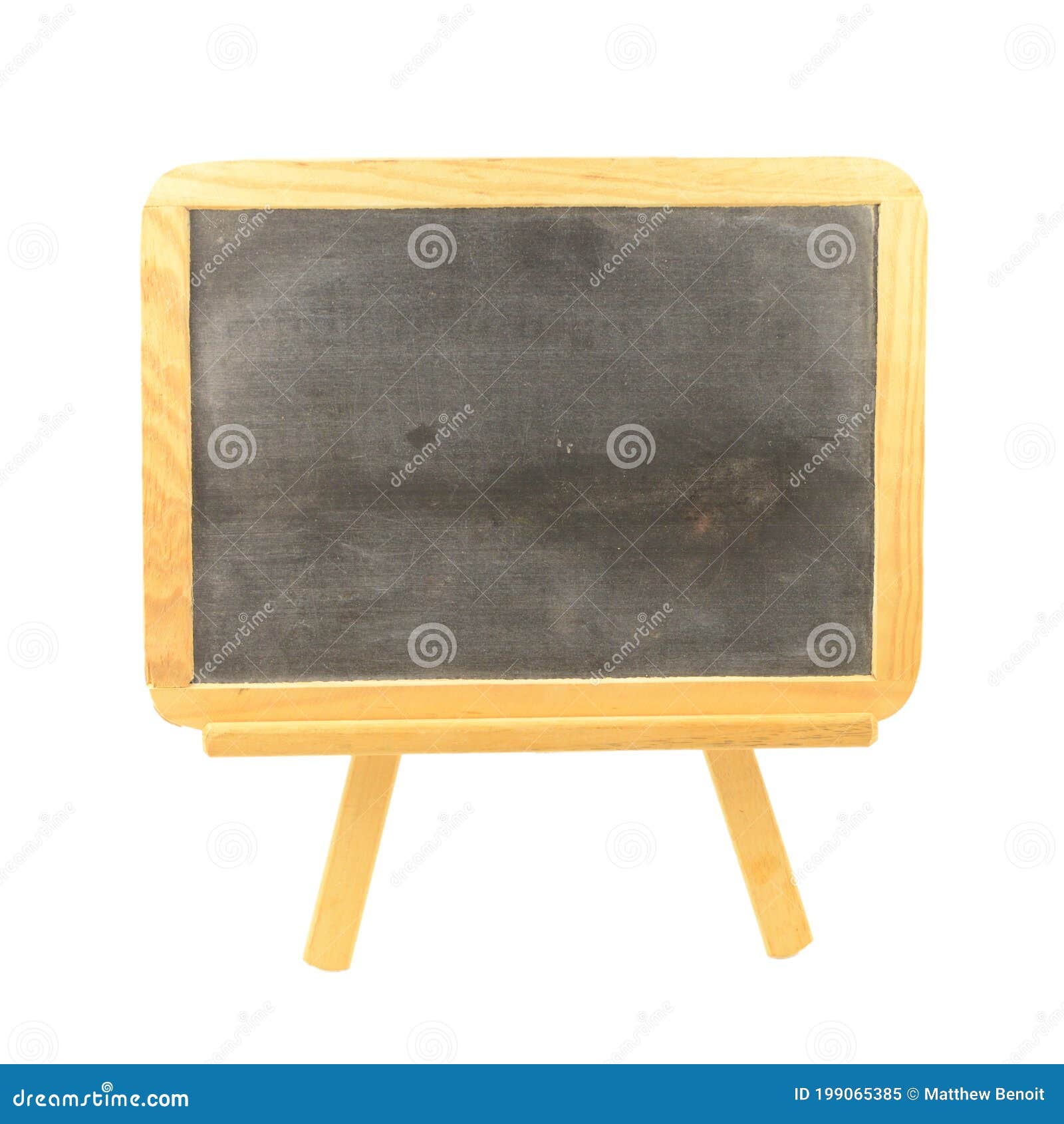 Isolated Chalkboard Easle stock image. Image of black - 199065385