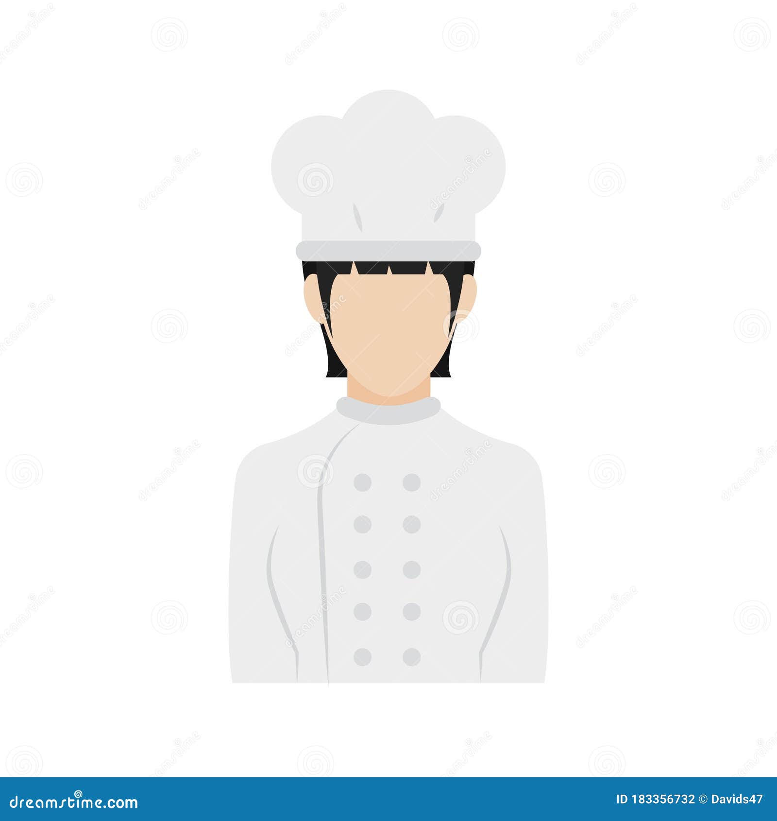 Isolated chef icon stock vector. Illustration of uniform - 183356732