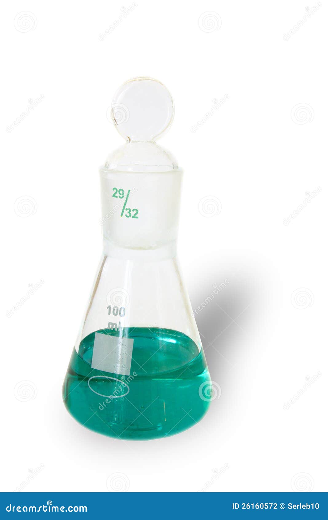 Flat Bottomed Flask With Chemical Liquid In Schoolboy& X27;s Hand ...