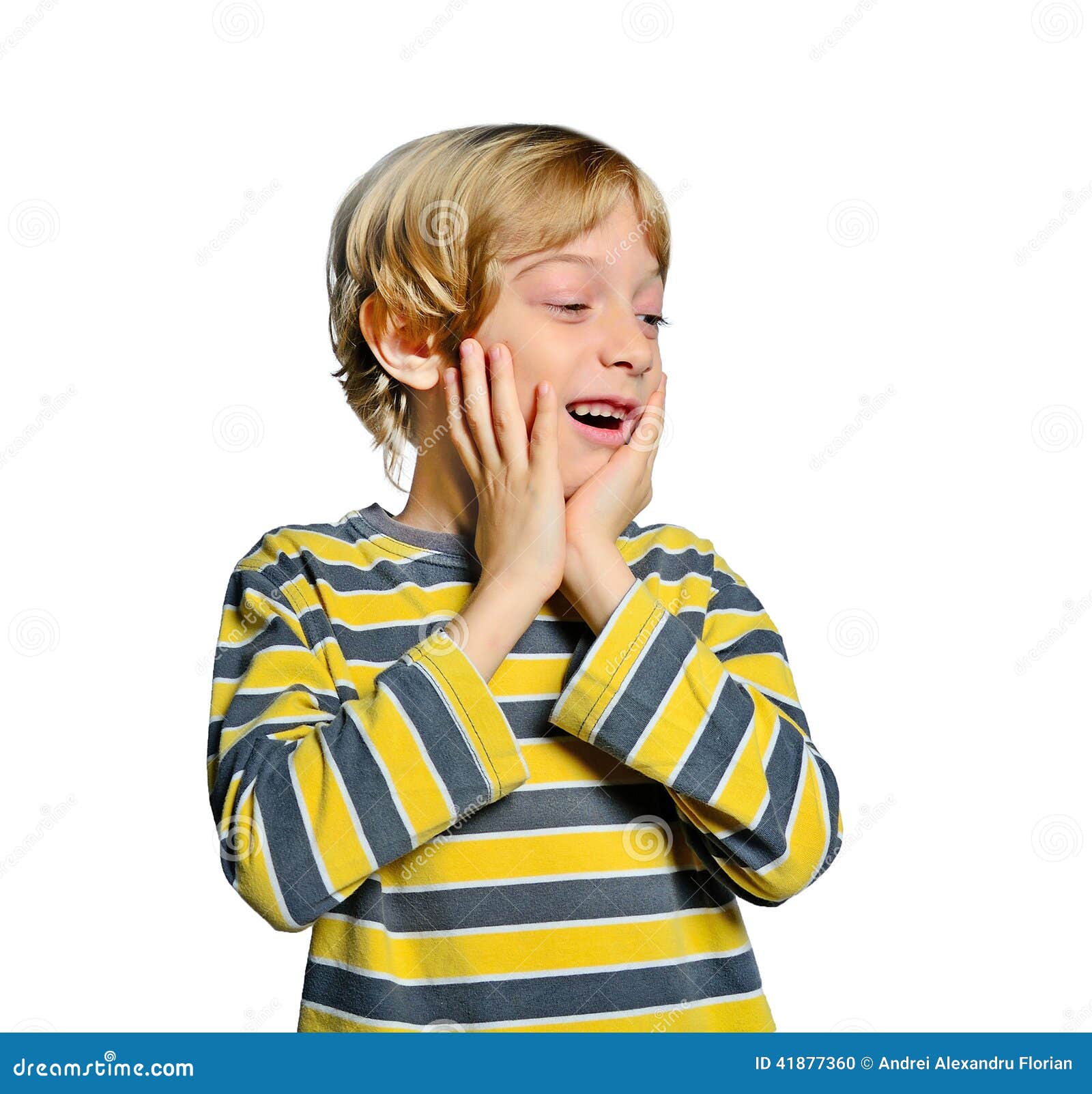 Isolated child boy stock photo. Image of background, cute - 41877360