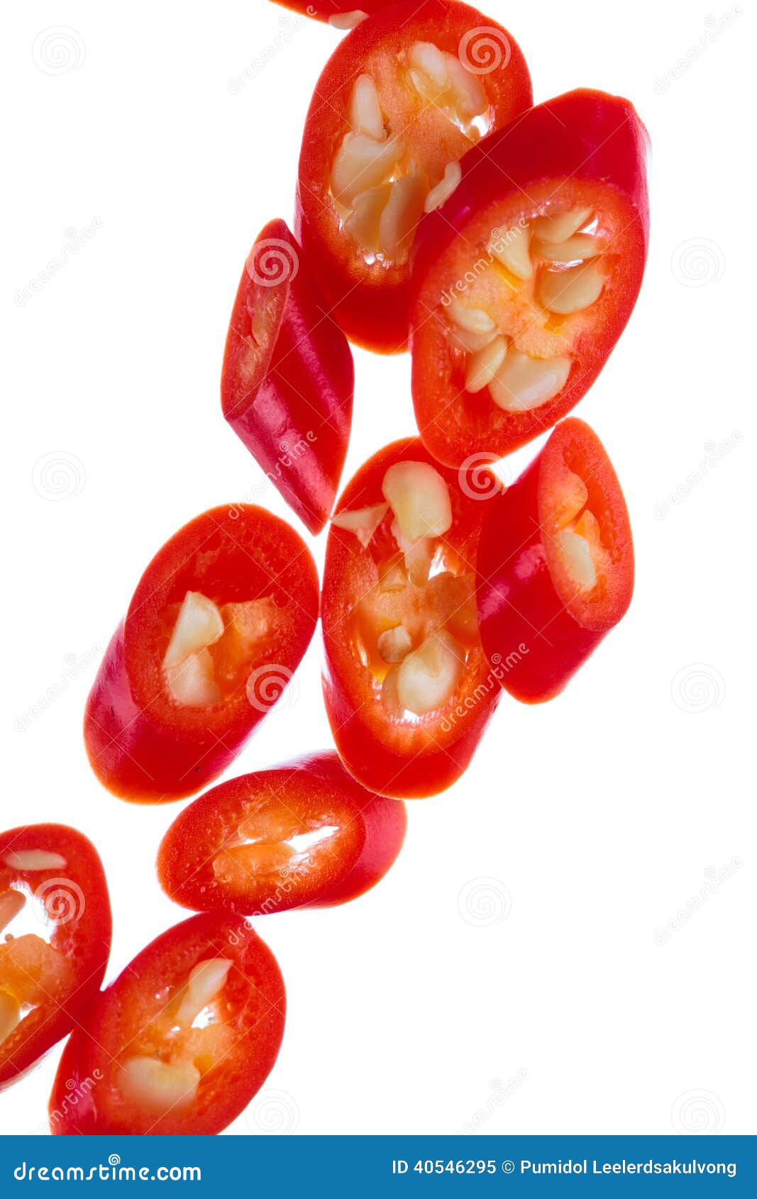 Isolated chilli pepper stock image. Image of cooking - 40546295